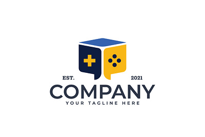 Game Box Logo by Voux studio on Dribbble
