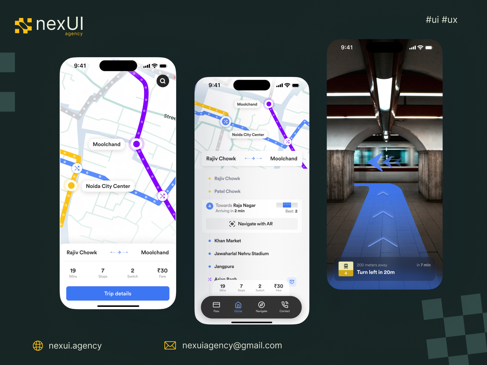 AR VR Mobile App - Screens by nexUI agency on Dribbble