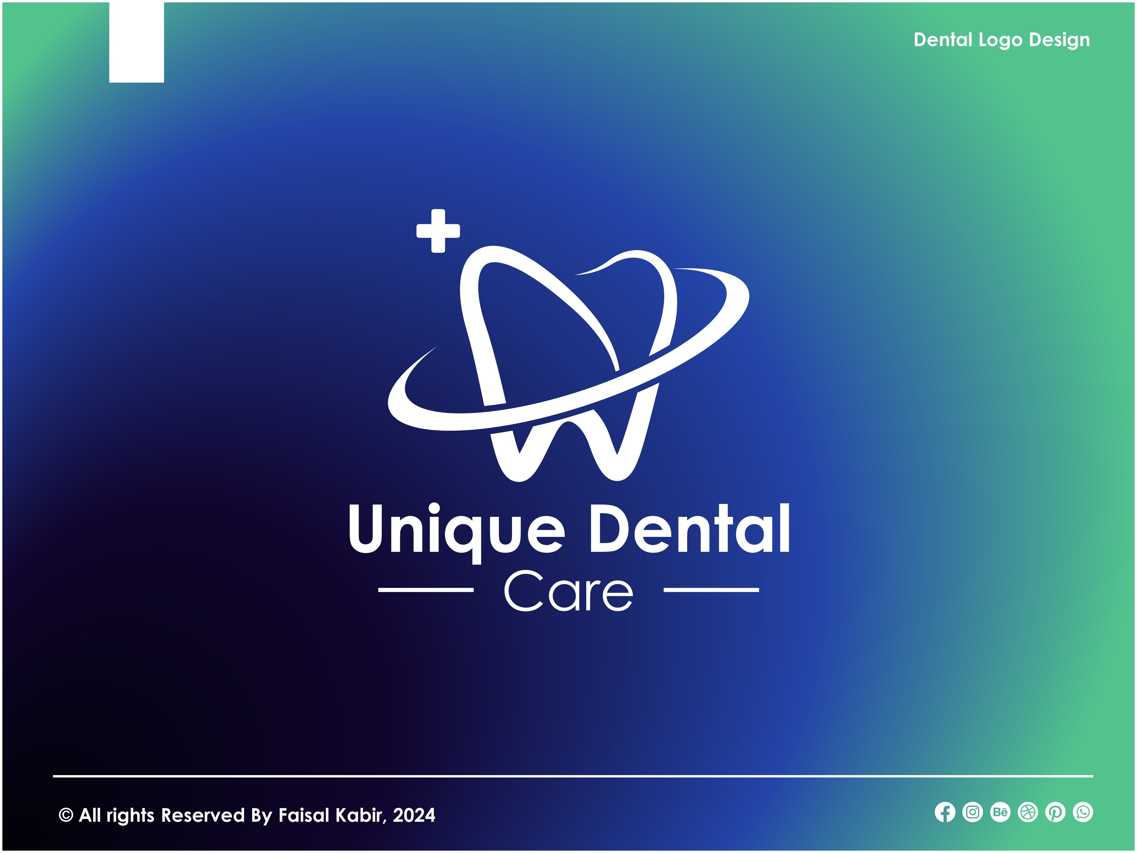 Dental Logo Designs Premium Vector | Modern Dental Logo Design Dental