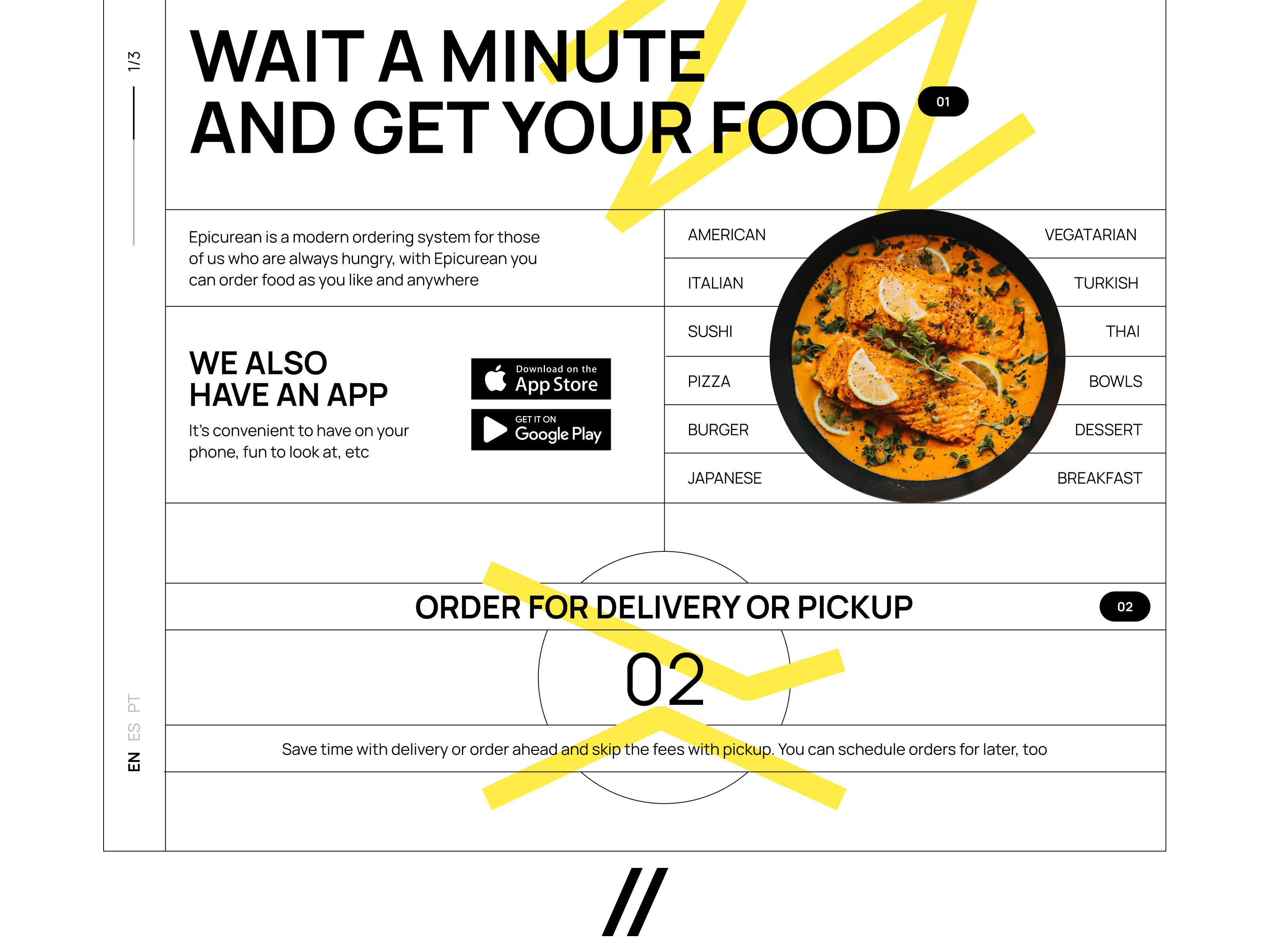 Food Delivery Web Platform Design Concept by Anna Nikonorova on Dribbble
