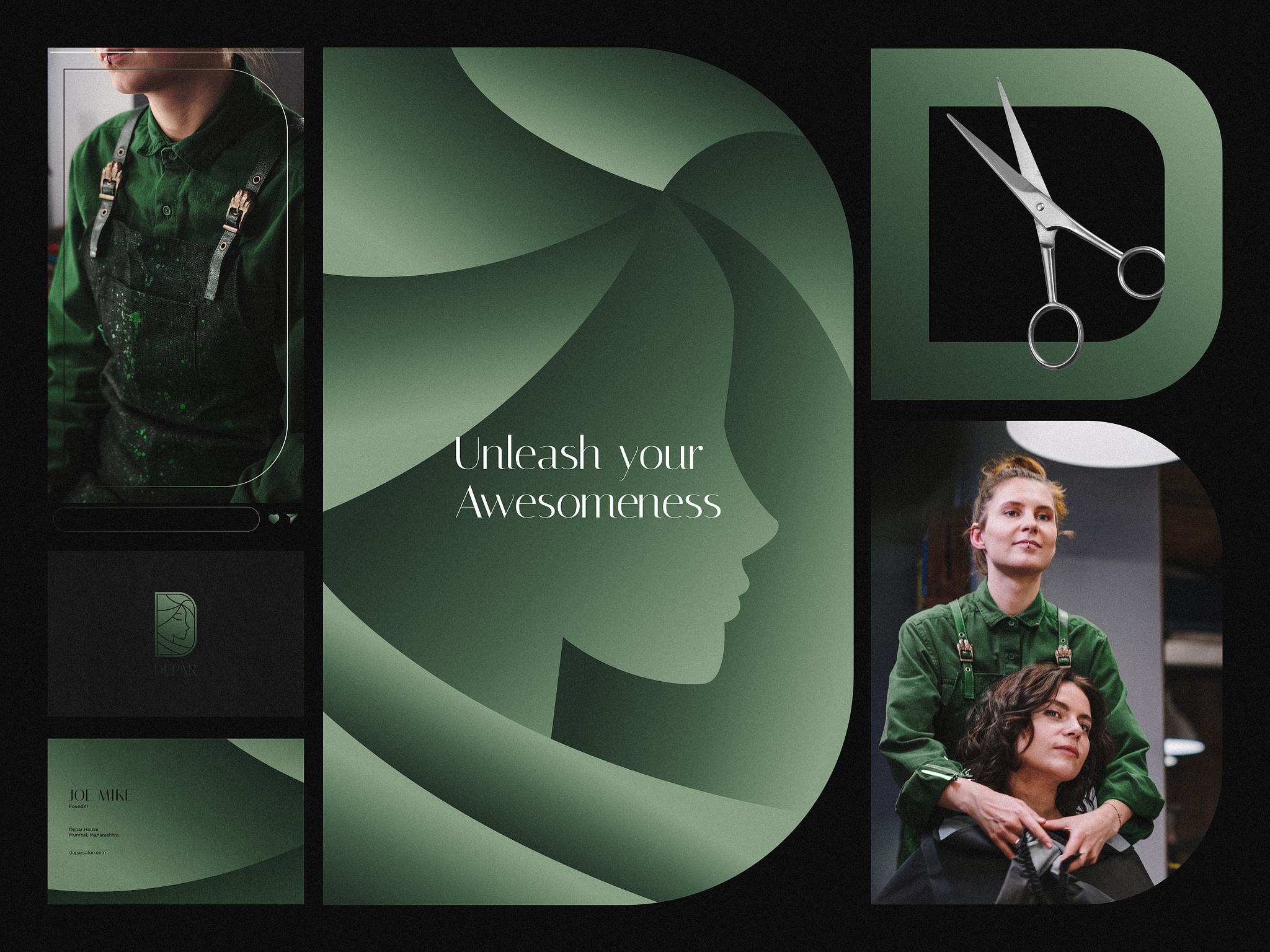 Depar Salon by Omar Mansoor on Dribbble