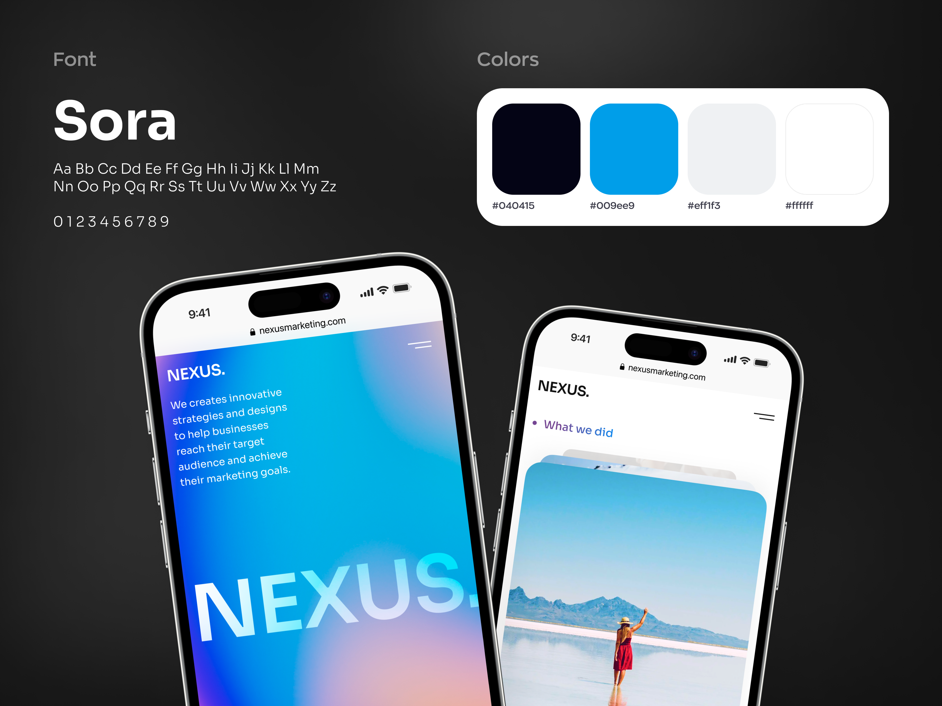 Marketing Agency Mobile Website by Ronas IT | UI/UX Team on Dribbble