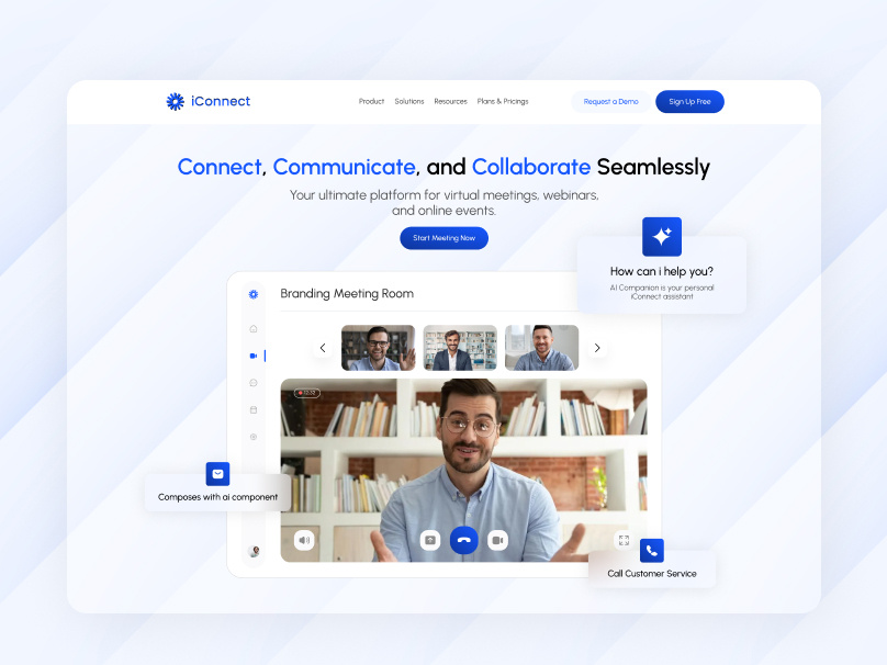 Website Design For Virtual Event Platform by Dolphin Web Solution on ...