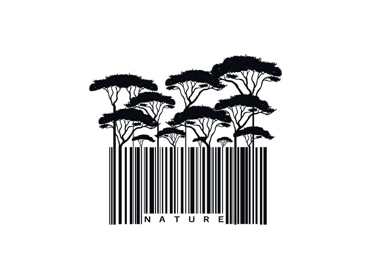 Barcode Design Nature by Ryan Browne on Dribbble