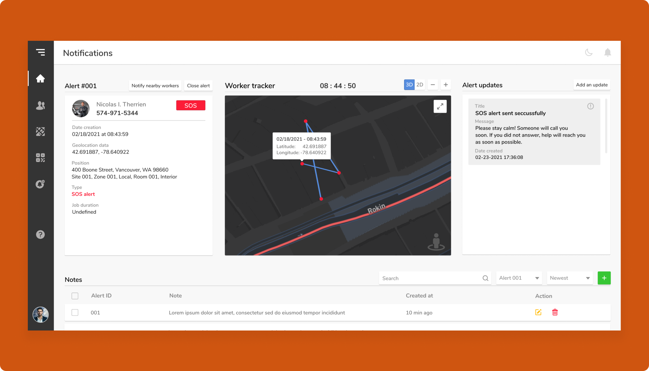 Lone Working Design by Eddamoun on Dribbble