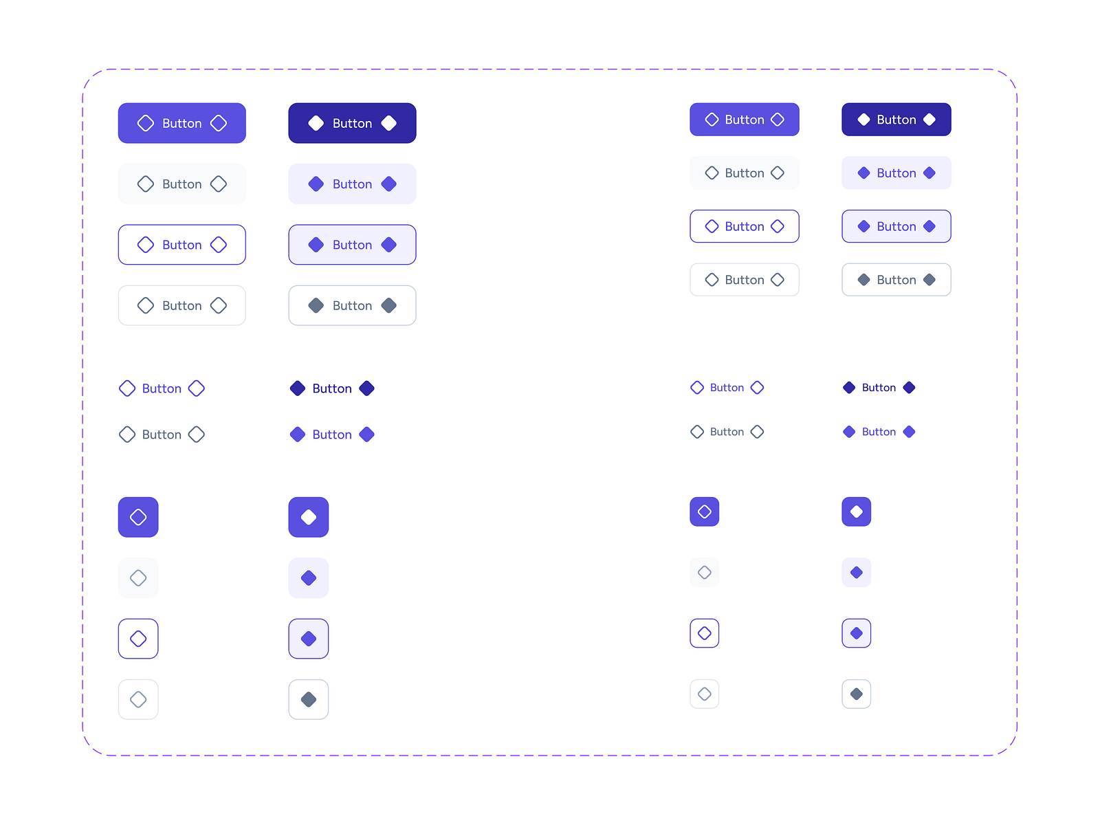 Button Variants with Interactions by Shubhamkaroti R on Dribbble