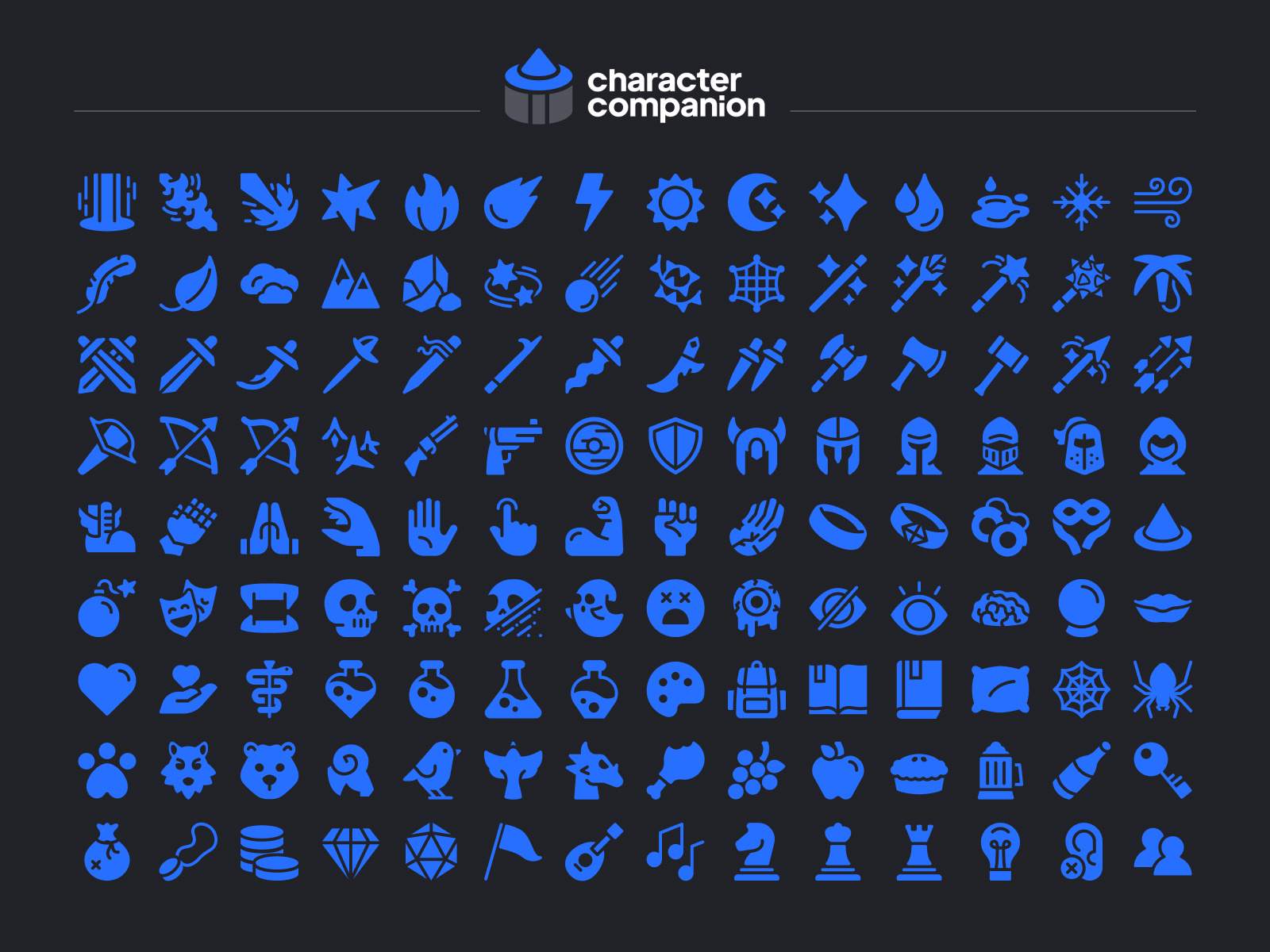 D&D Icon Library by Courtney Askew for Heyo on Dribbble