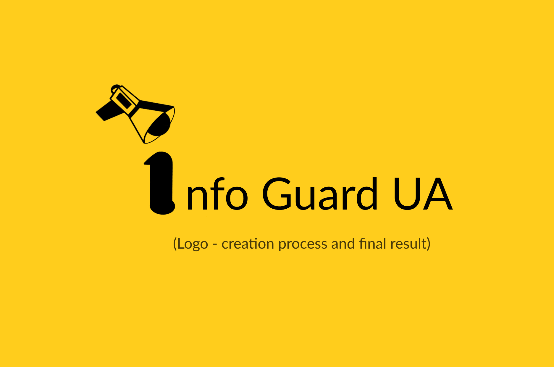 Logo: Info Guard UA by Daria Parkhomuk on Dribbble