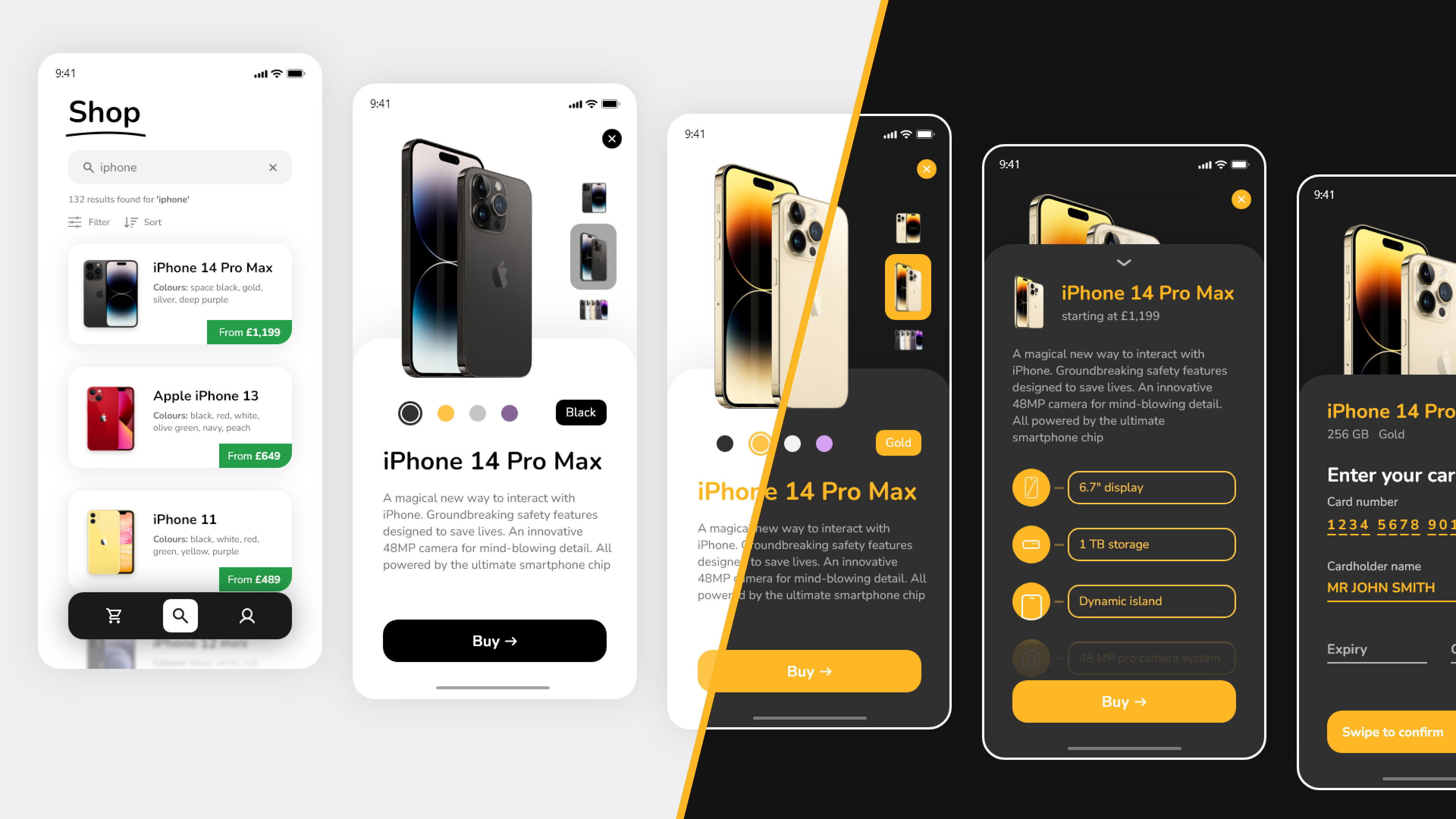 Browse thousands of Phone Store images for design inspiration | Dribbble