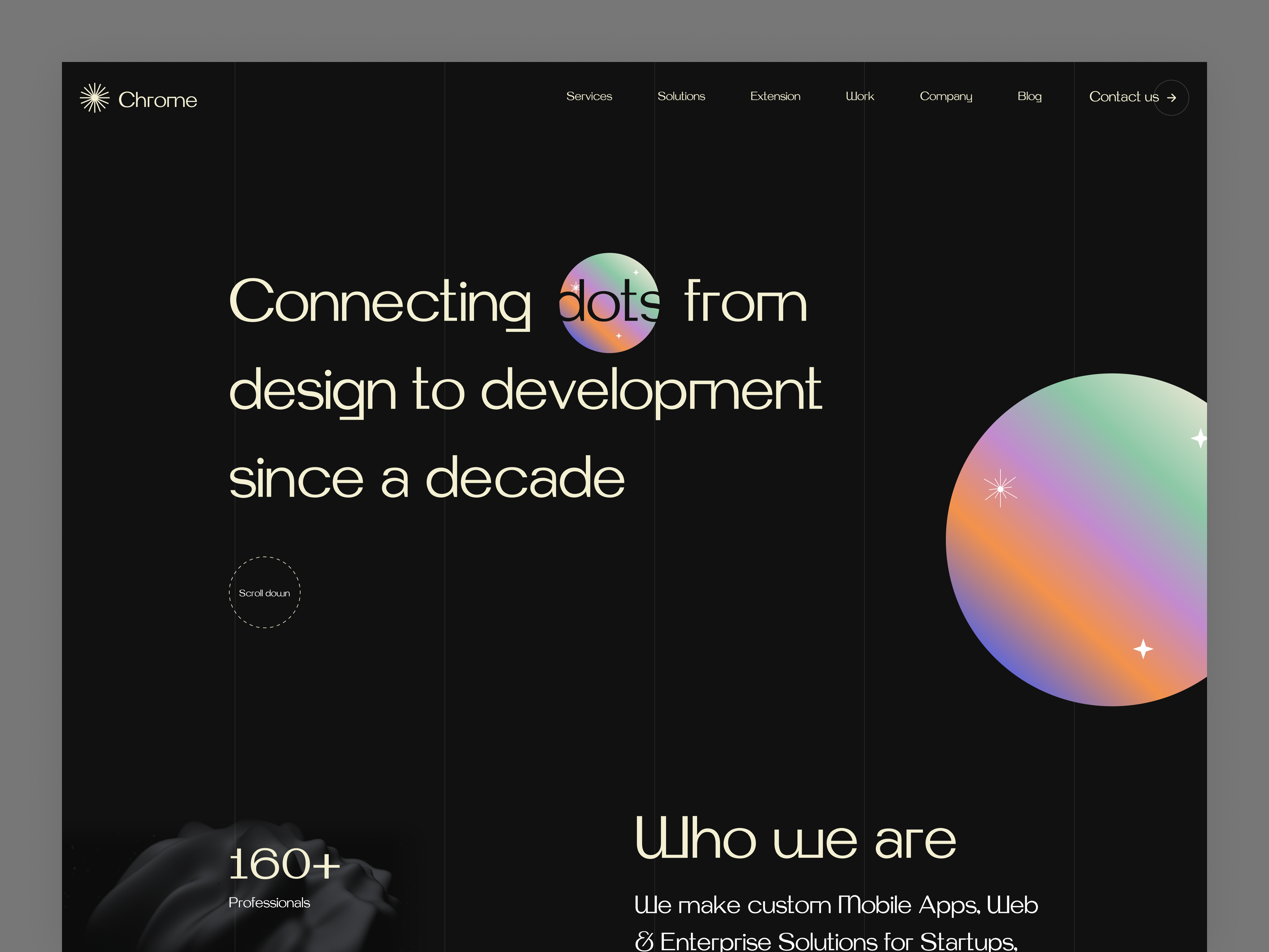 Design Agency Website by MindInventory UI/UX for MindInventory on Dribbble