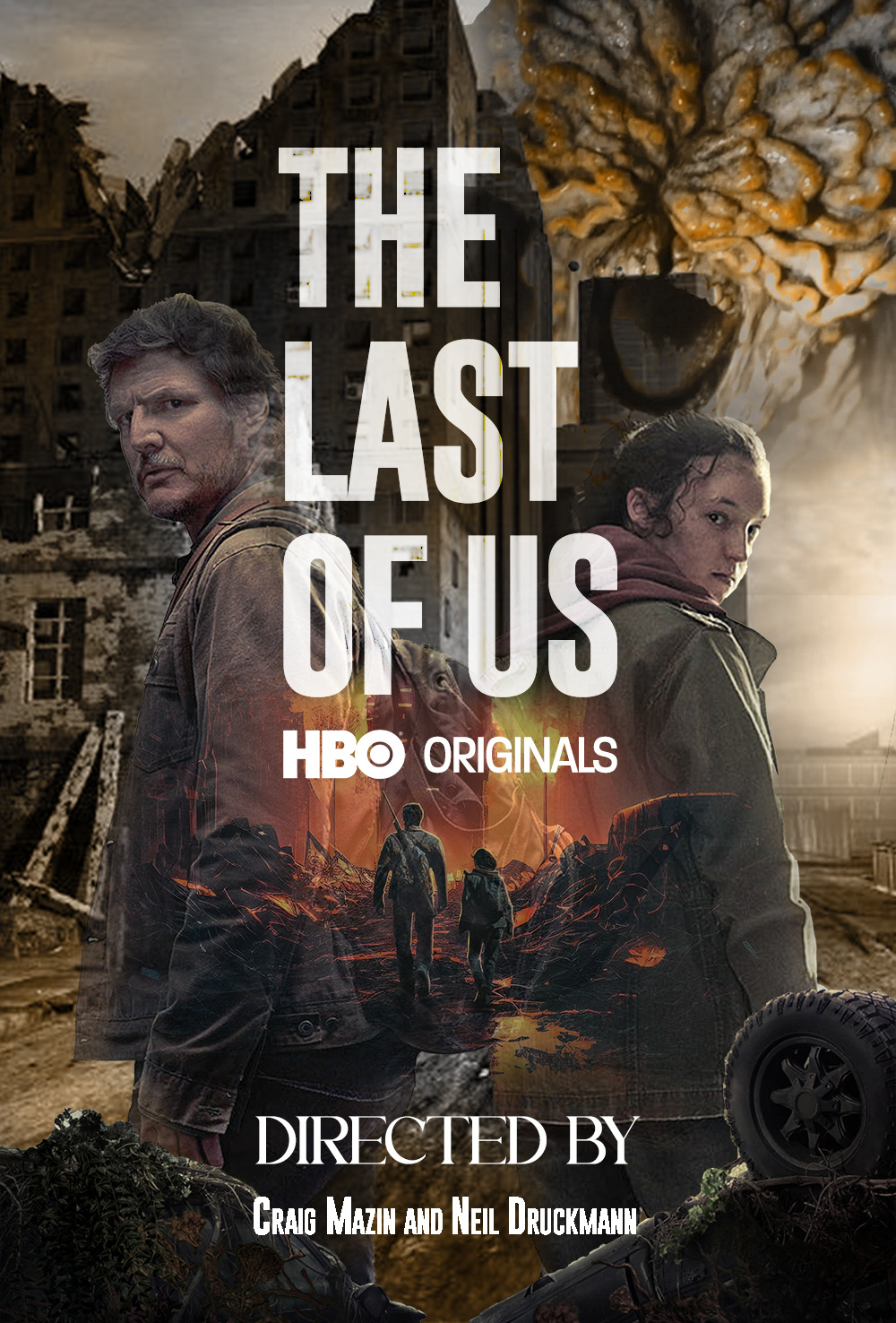 Last Of Us Movie Poster By Sumit Shaw On Dribbble