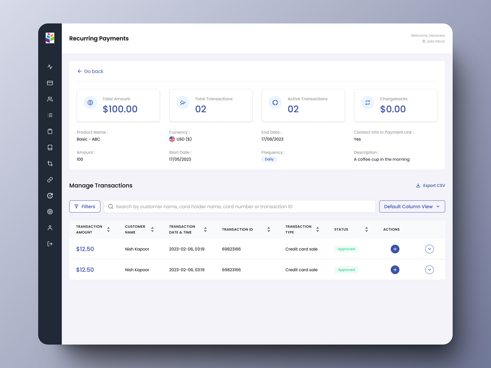 Payments Interface by Denovers: UX/UI Design Agency on Dribbble