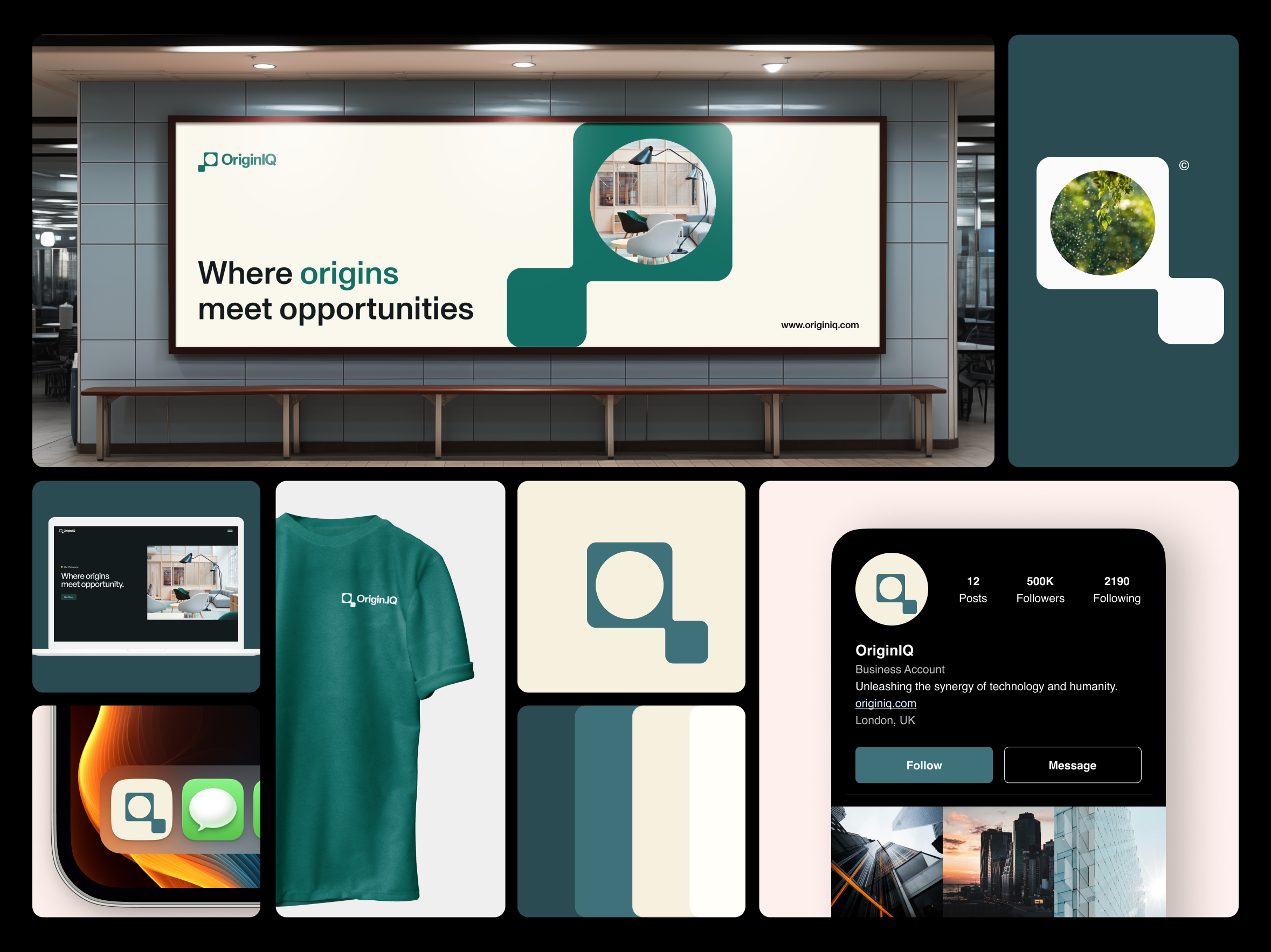 Visual Identity for Origin IQ by Ethan Suero on Dribbble