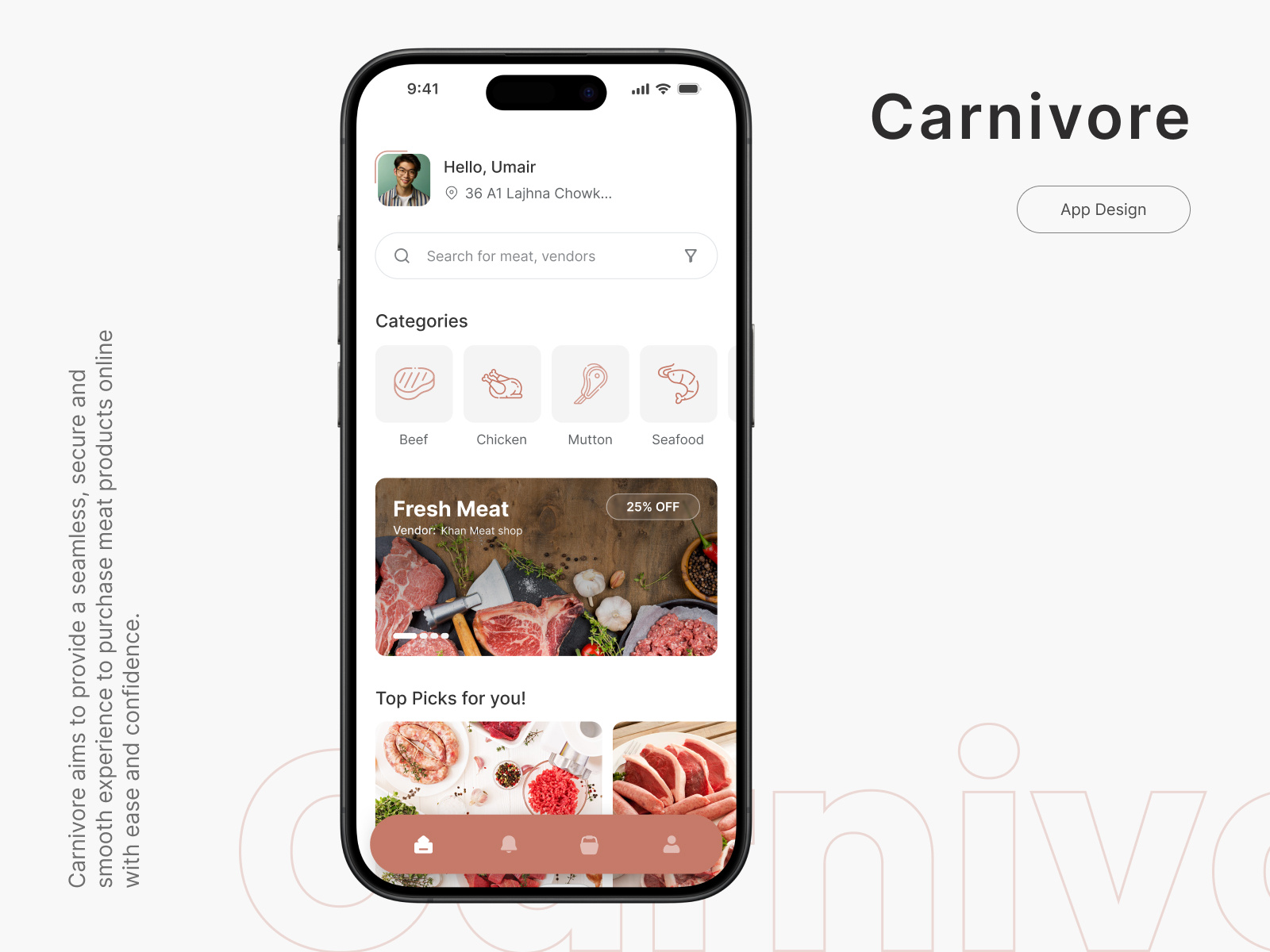 Meat App designs, themes, templates and downloadable graphic elements ...