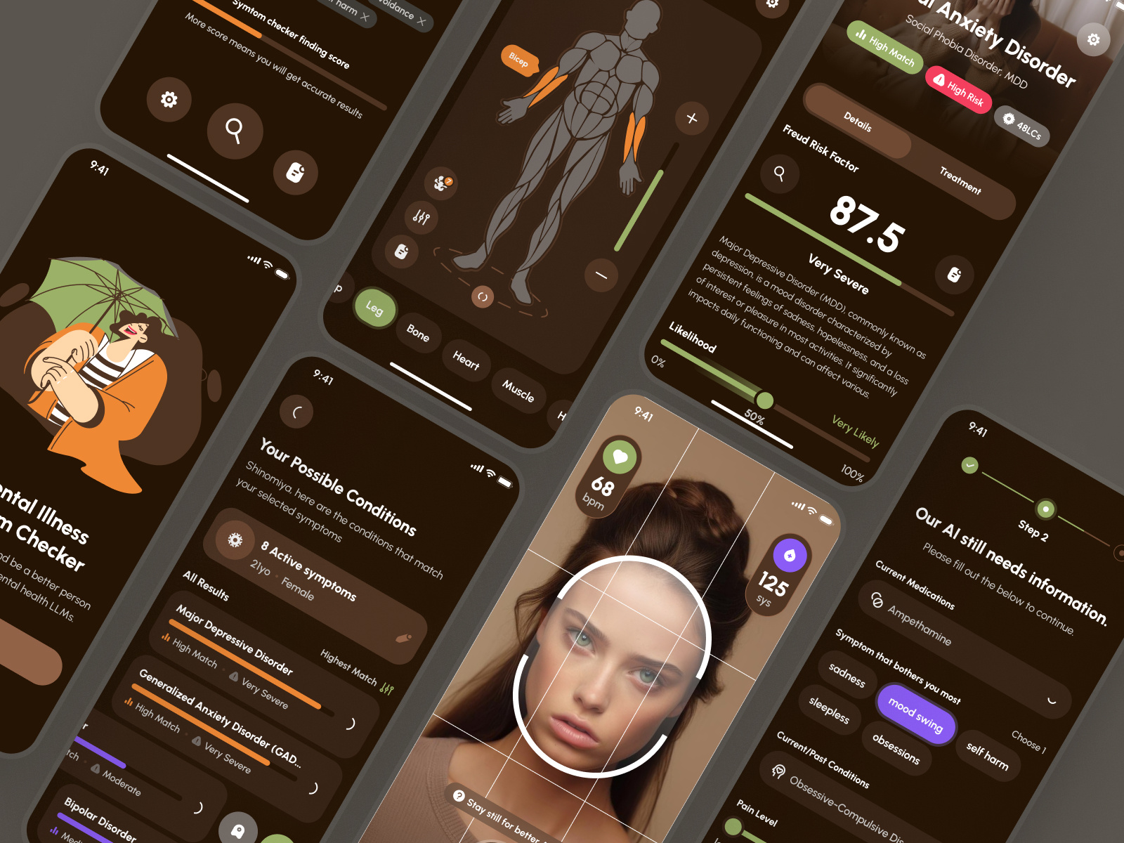 freud: AI Mental Health App | Therapist Appointment Booking UIUX by ...