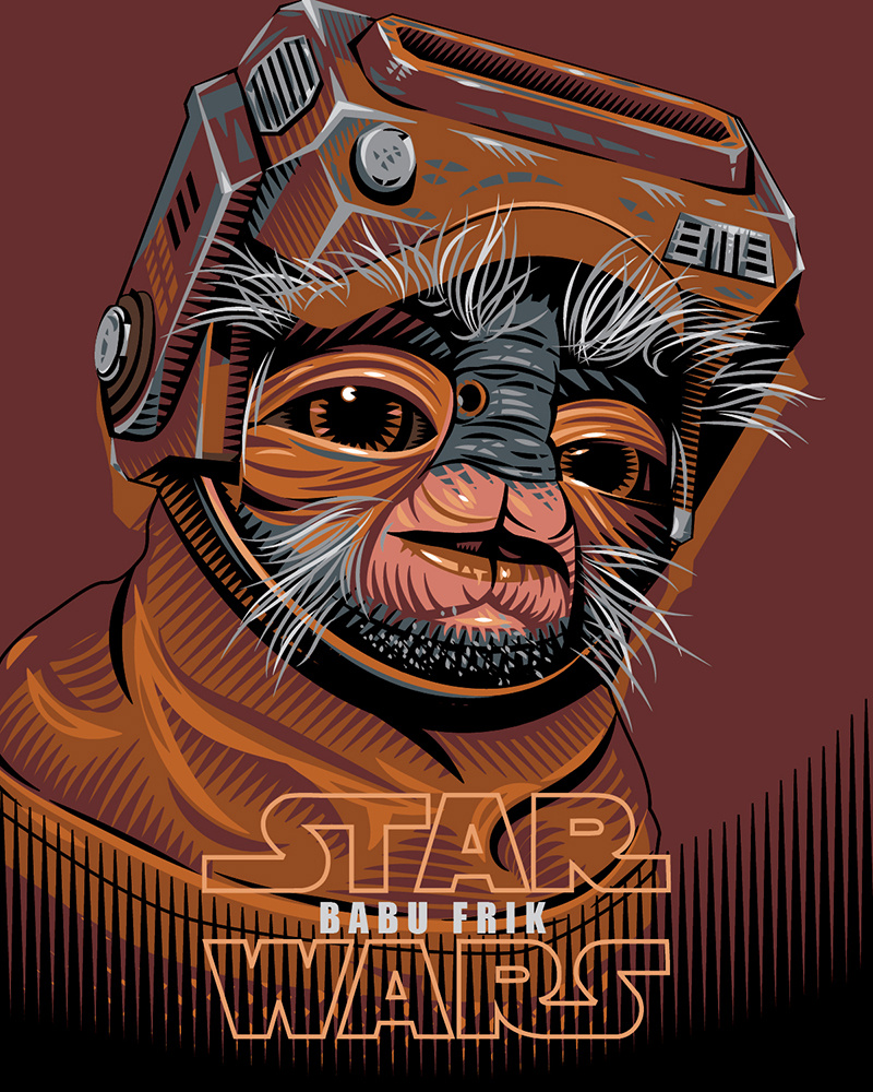 Babu Frik Star Wars: The Rise of Skywalker by André Barnett on Dribbble