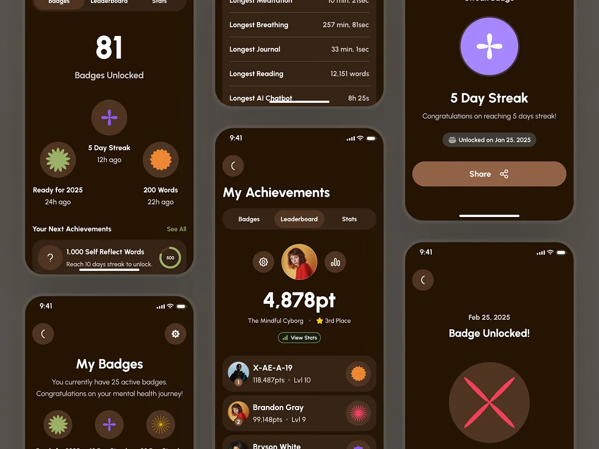 Leaderboard UI designs, themes, templates and downloadable graphic ...