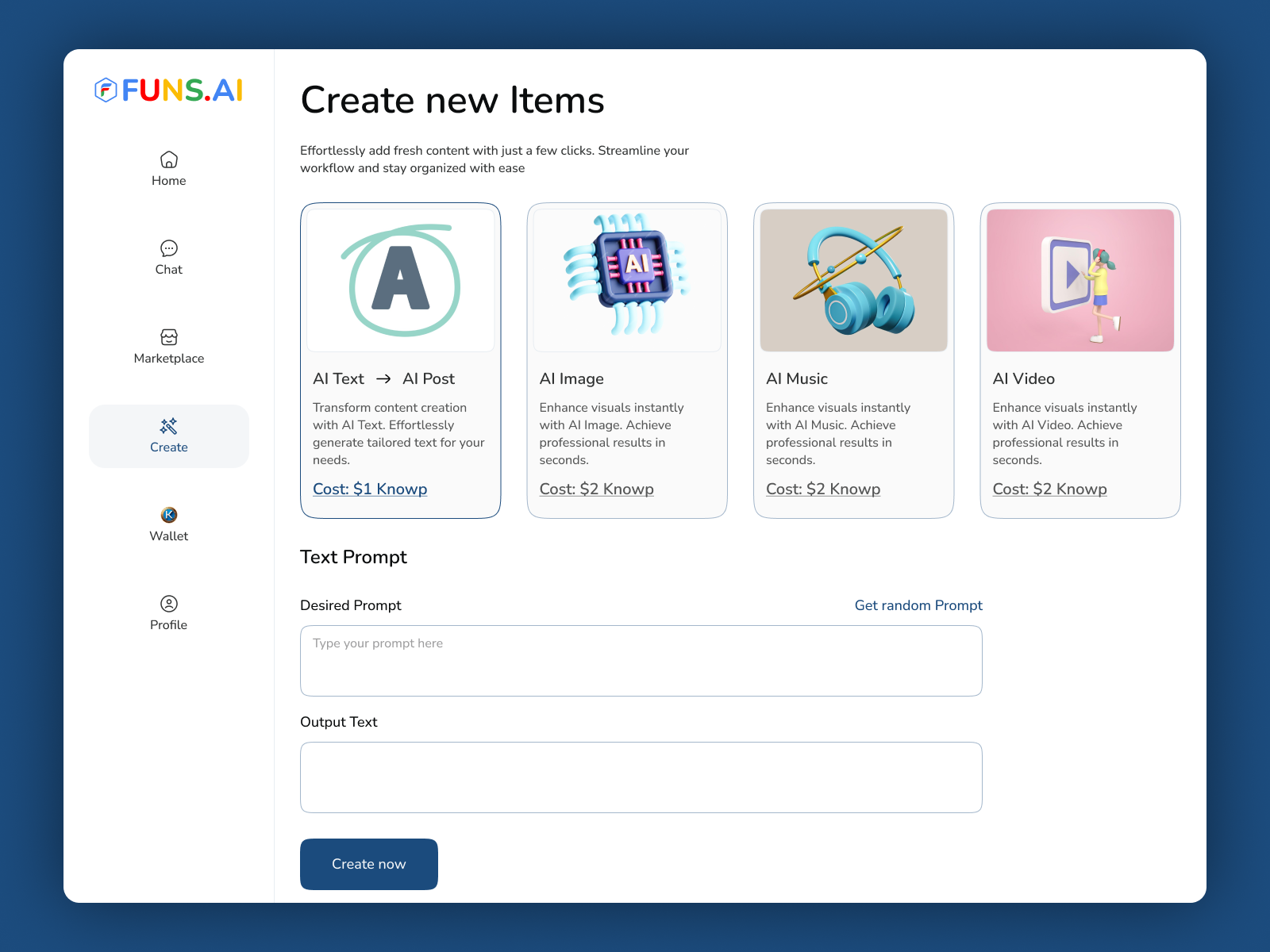 Create new Items: AI by ilias miah on Dribbble