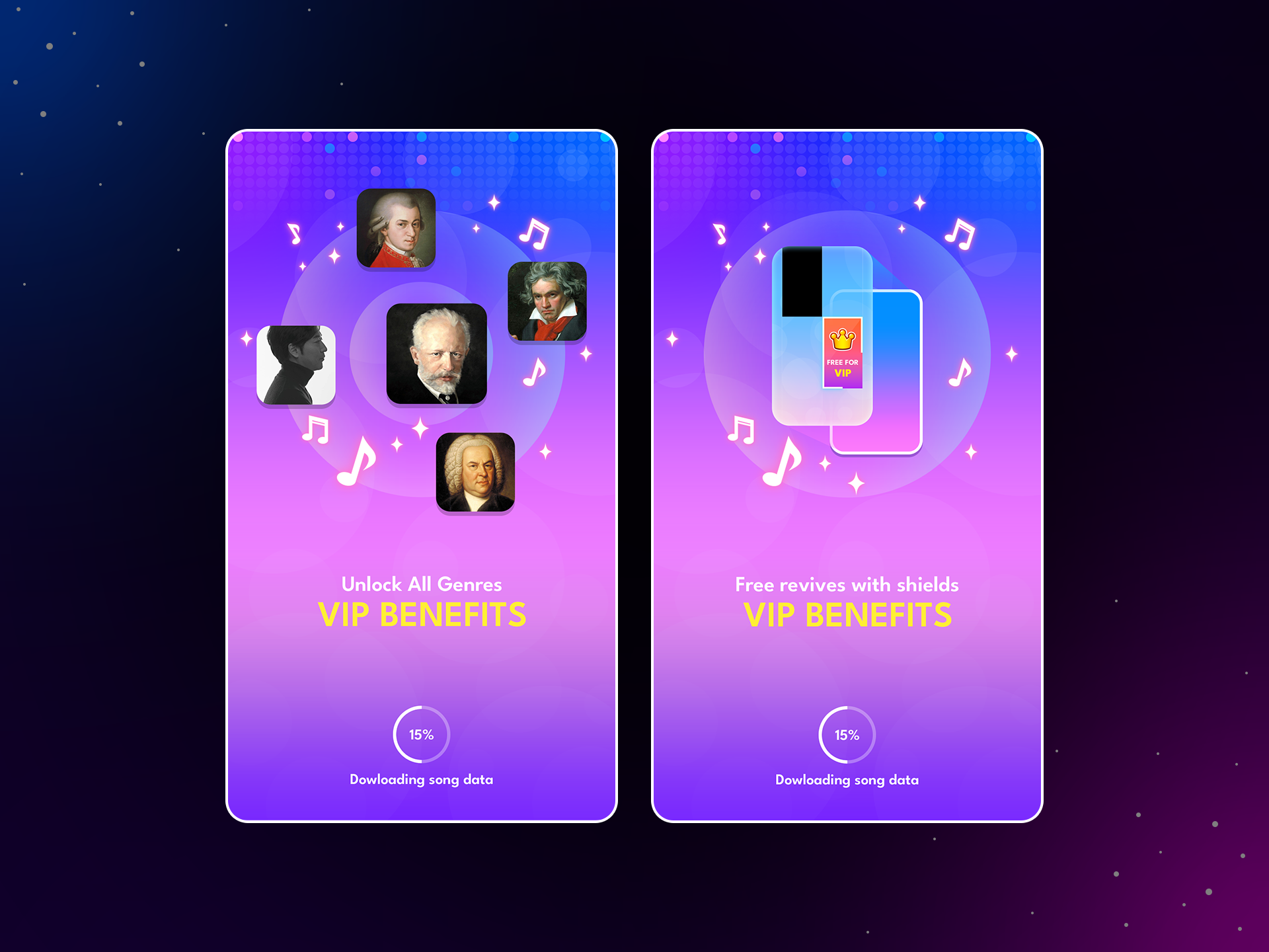 Piano Perfect Tiles: UI/UX by Alien3287 on Dribbble