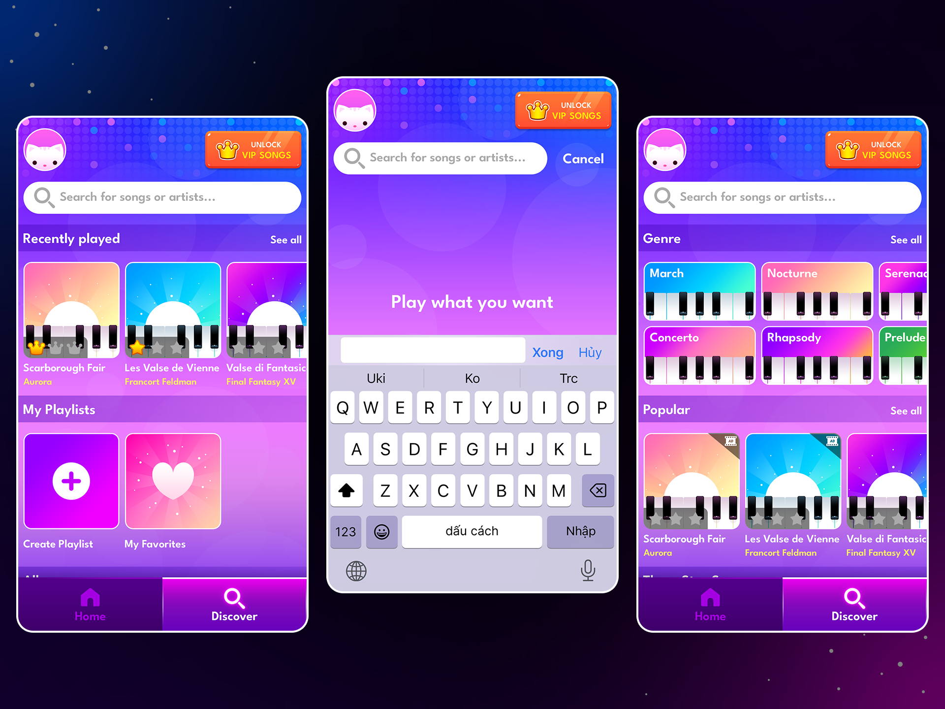 Piano Perfect Tiles: UI/UX by Alien3287 on Dribbble
