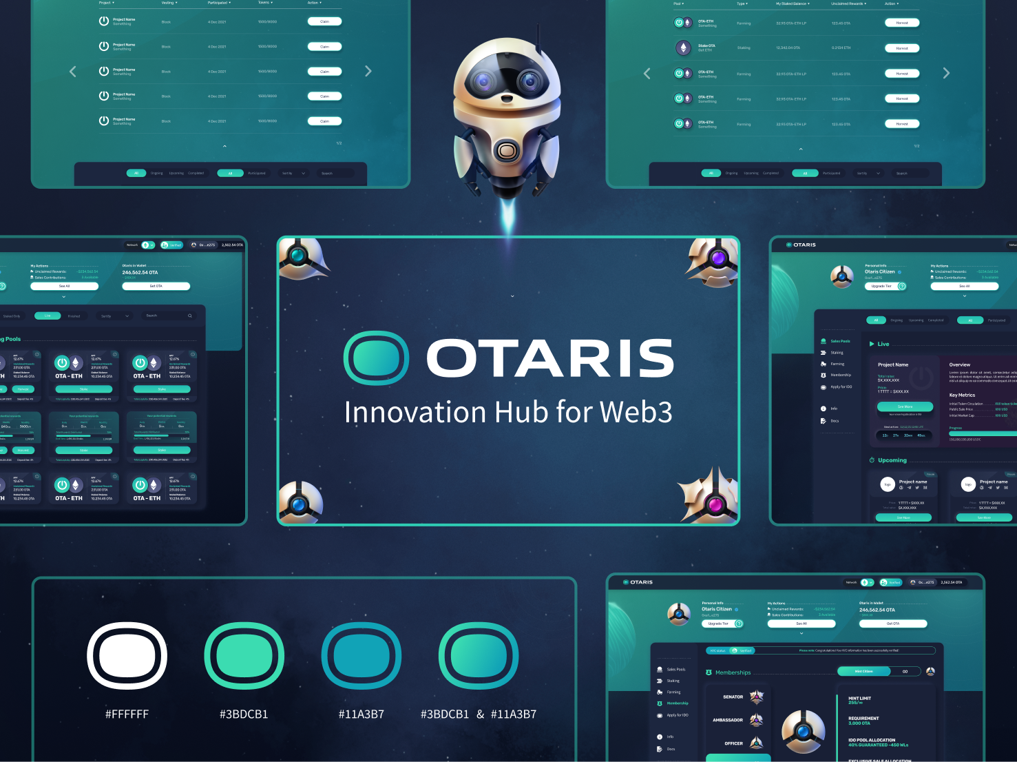 Product & Brand Web3 Launchpad by Jaka Fefer on Dribbble