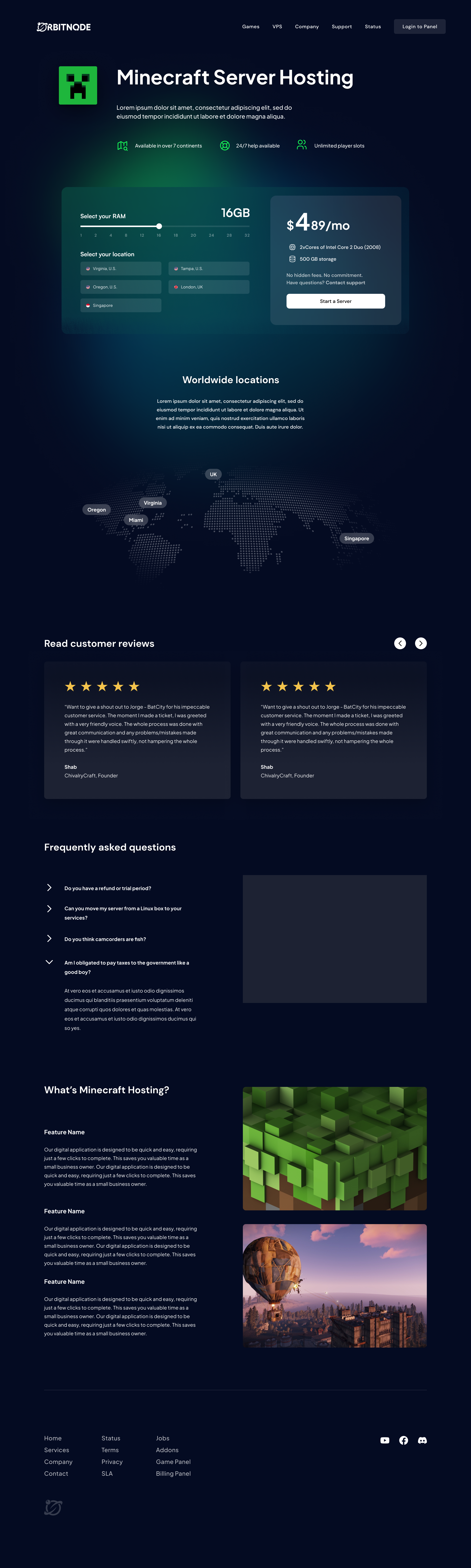 Browse thousands of Minecraft Game images for design inspiration | Dribbble