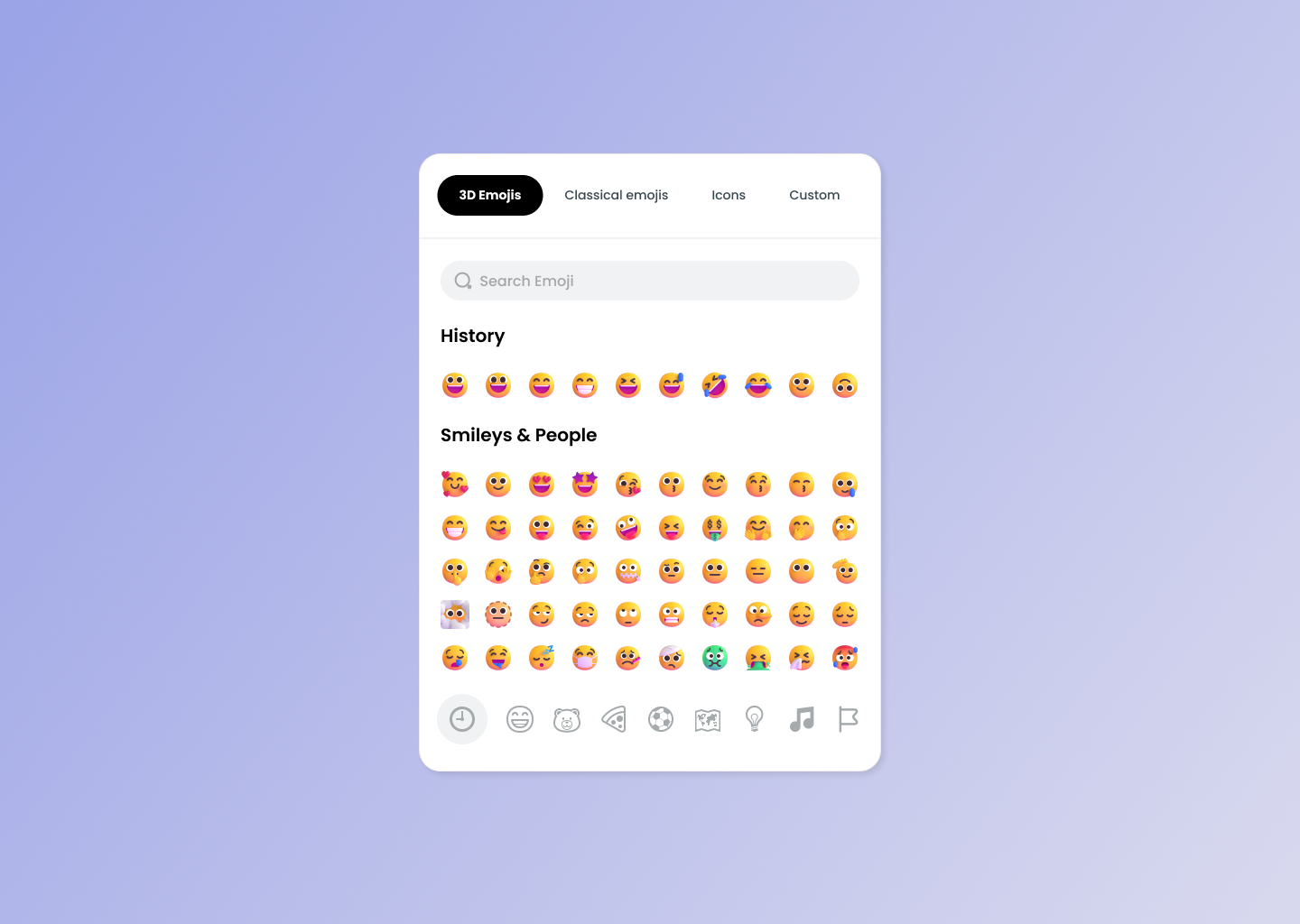 Emoji Picker By Pierre Jacquel On Dribbble 