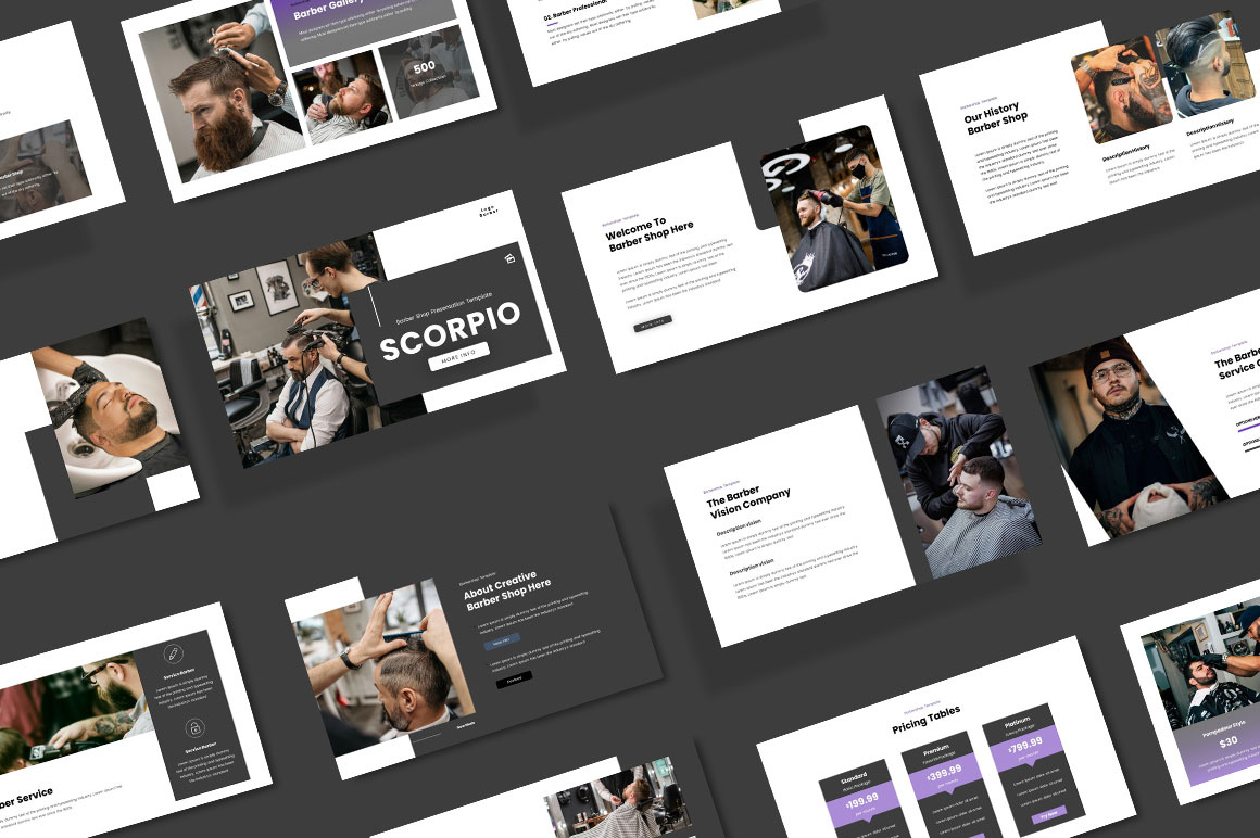 Scorpio Powerpoint by Sofian on Dribbble