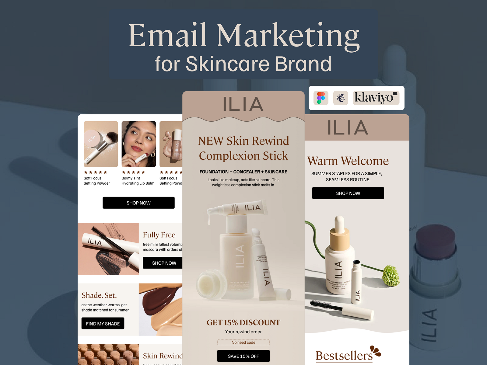 Skincare brand email design by MD MASFI on Dribbble