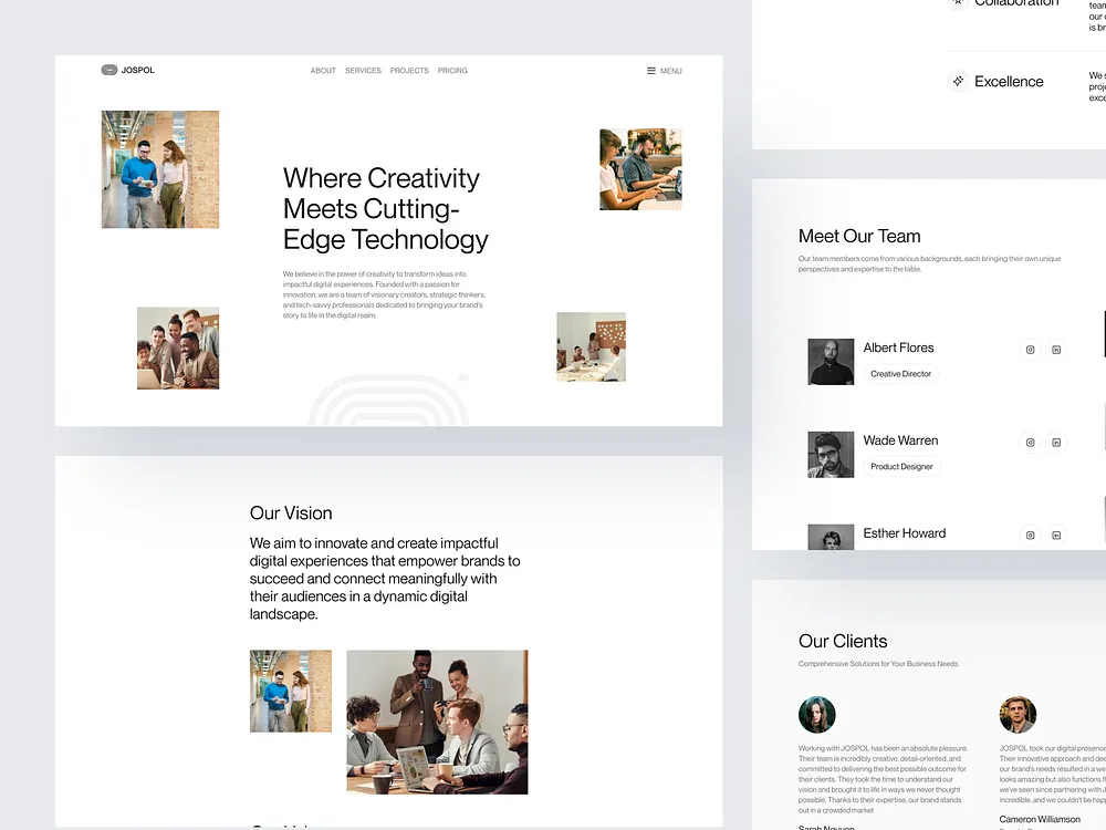Browse thousands of Mission And Vision Website Design images for design ...