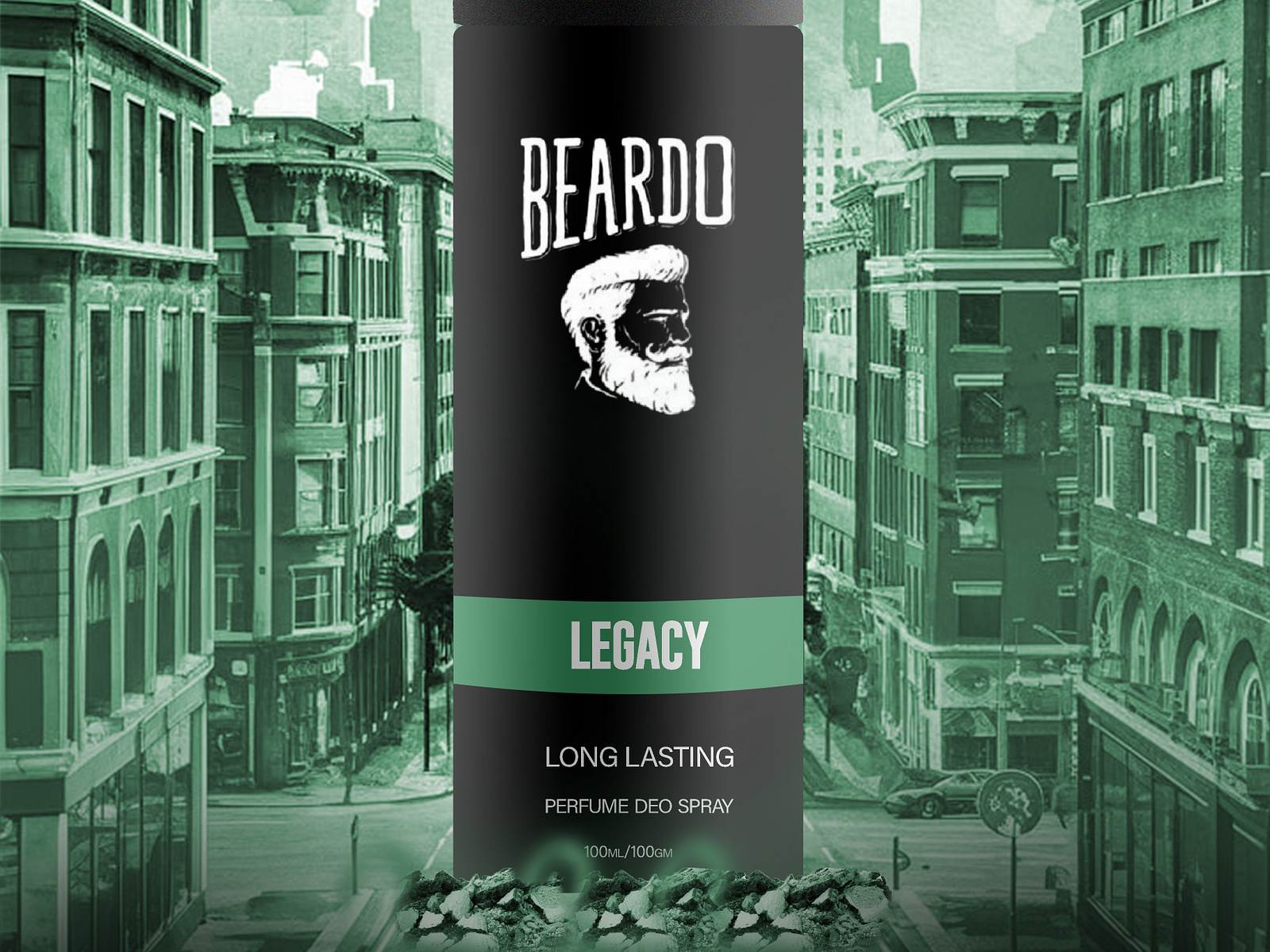 Beardo Deo Promotion Poster made in Photoshop by Sumit Shaw on Dribbble