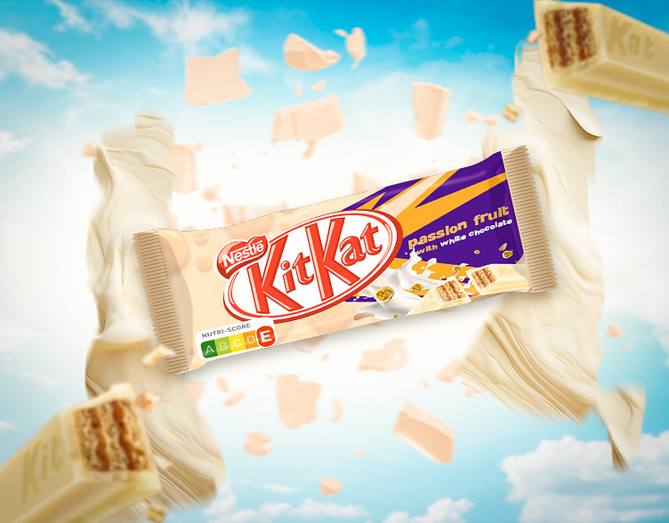 Packaging for Kitkat | Design by Marta Wasilewska on Dribbble