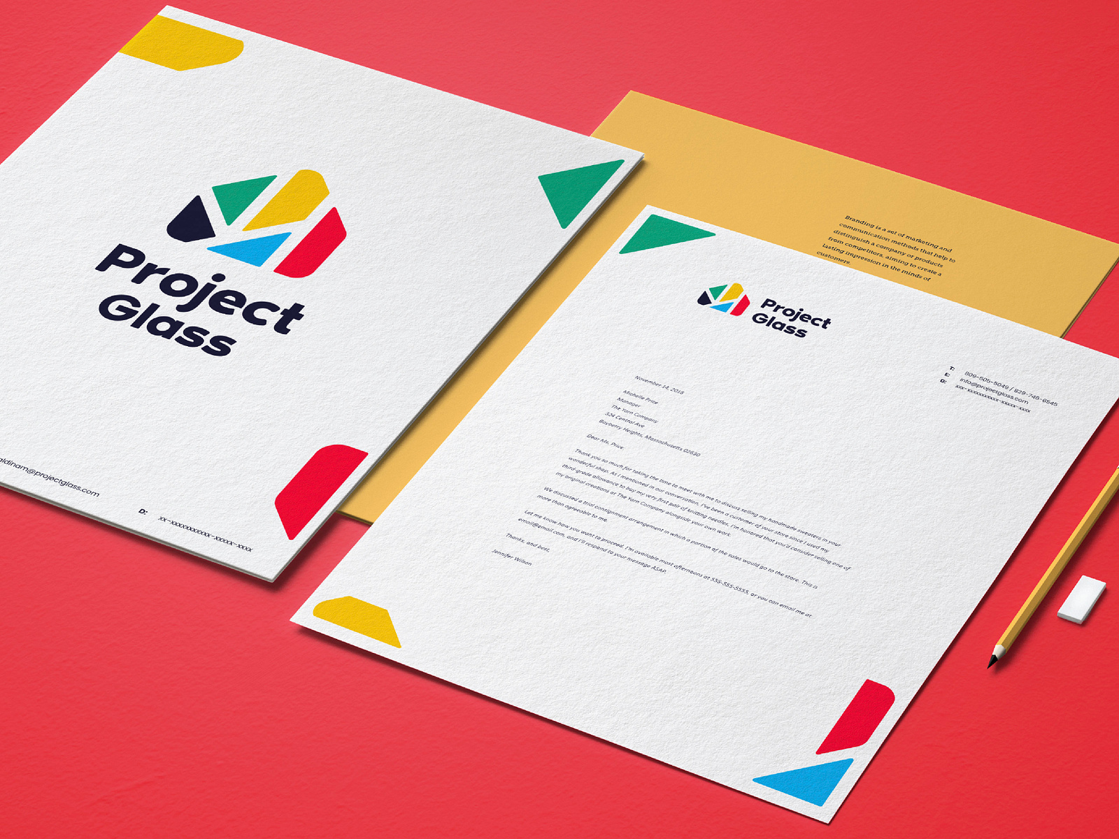 Project Glass Branding by Alemilio on Dribbble