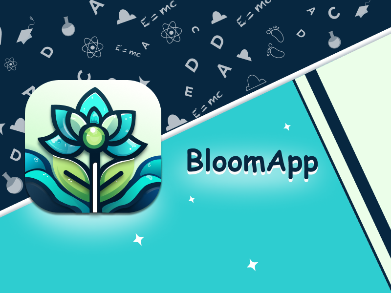 Bloom App LOGO by Ahlem MEDDEB on Dribbble