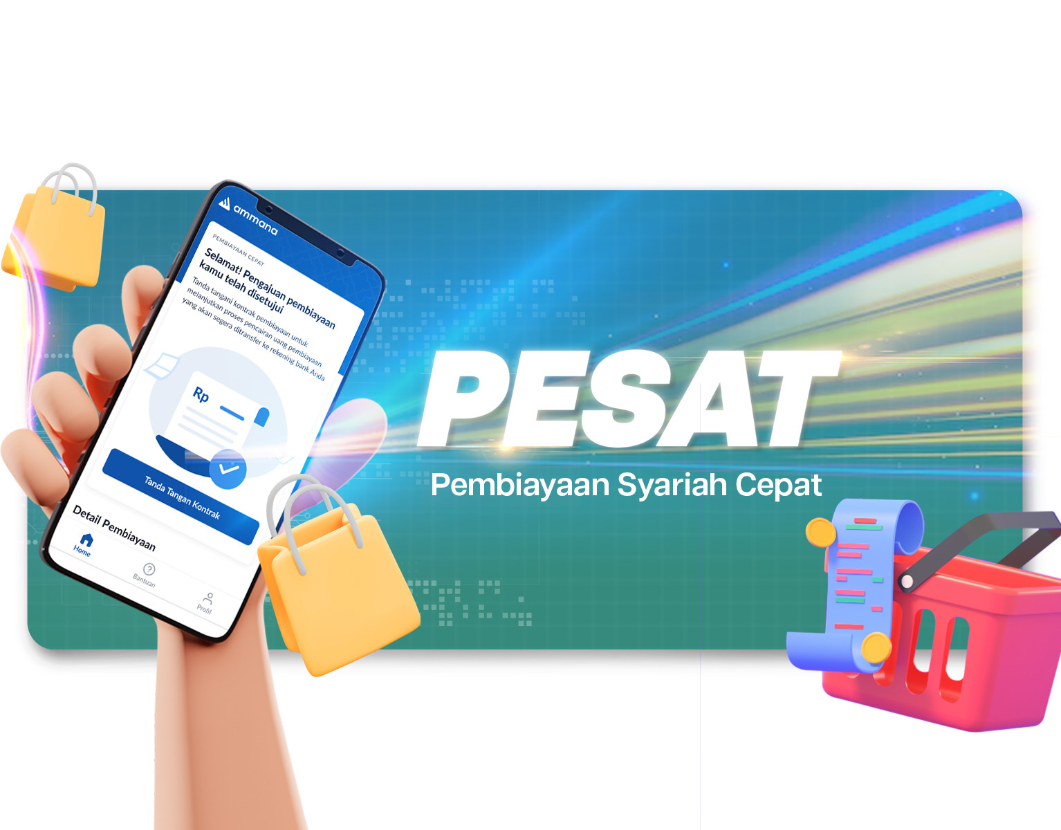 Pesat By Pt Ammana Fintek Syariah By Faman Artwork On Dribbble