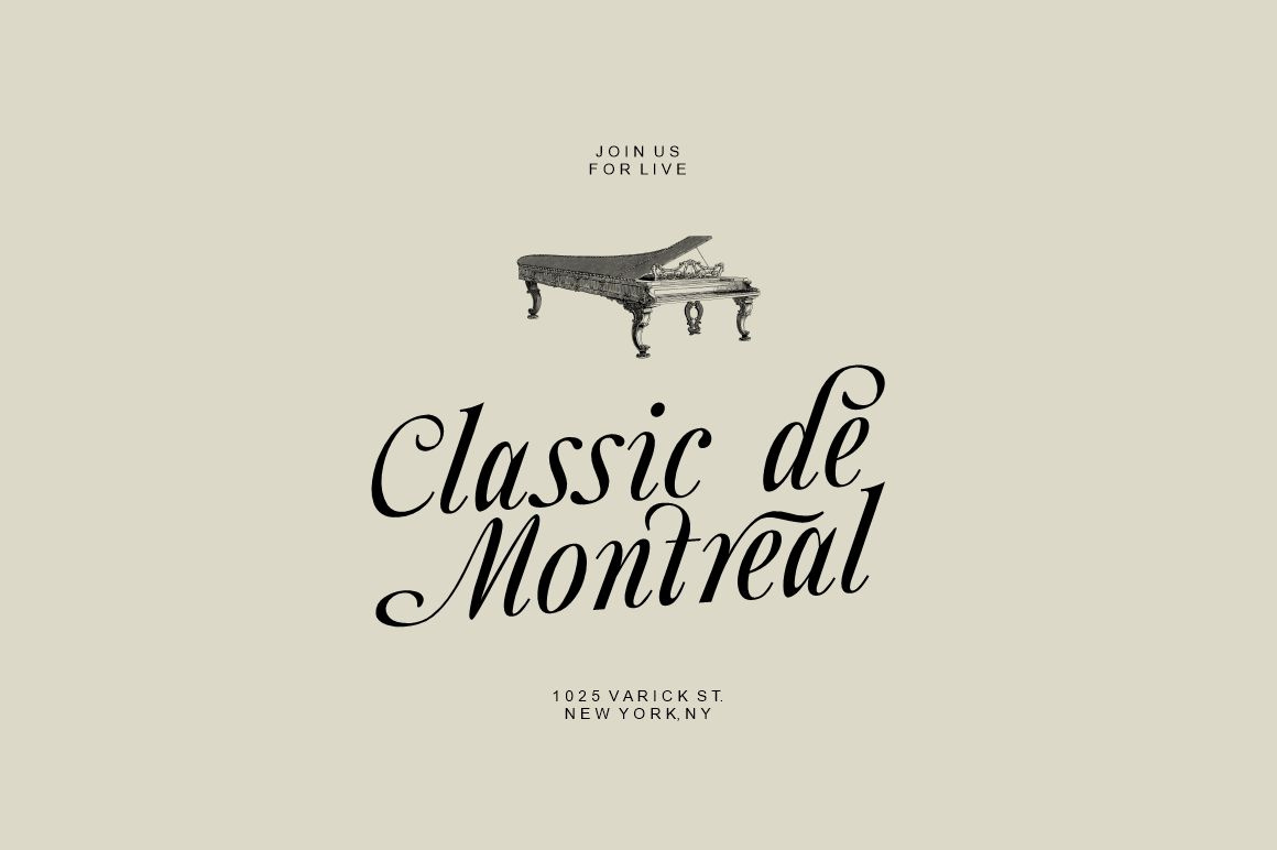 Daffeniy / Calligraphy Serif Font by Reyrey Blue Studio on Dribbble