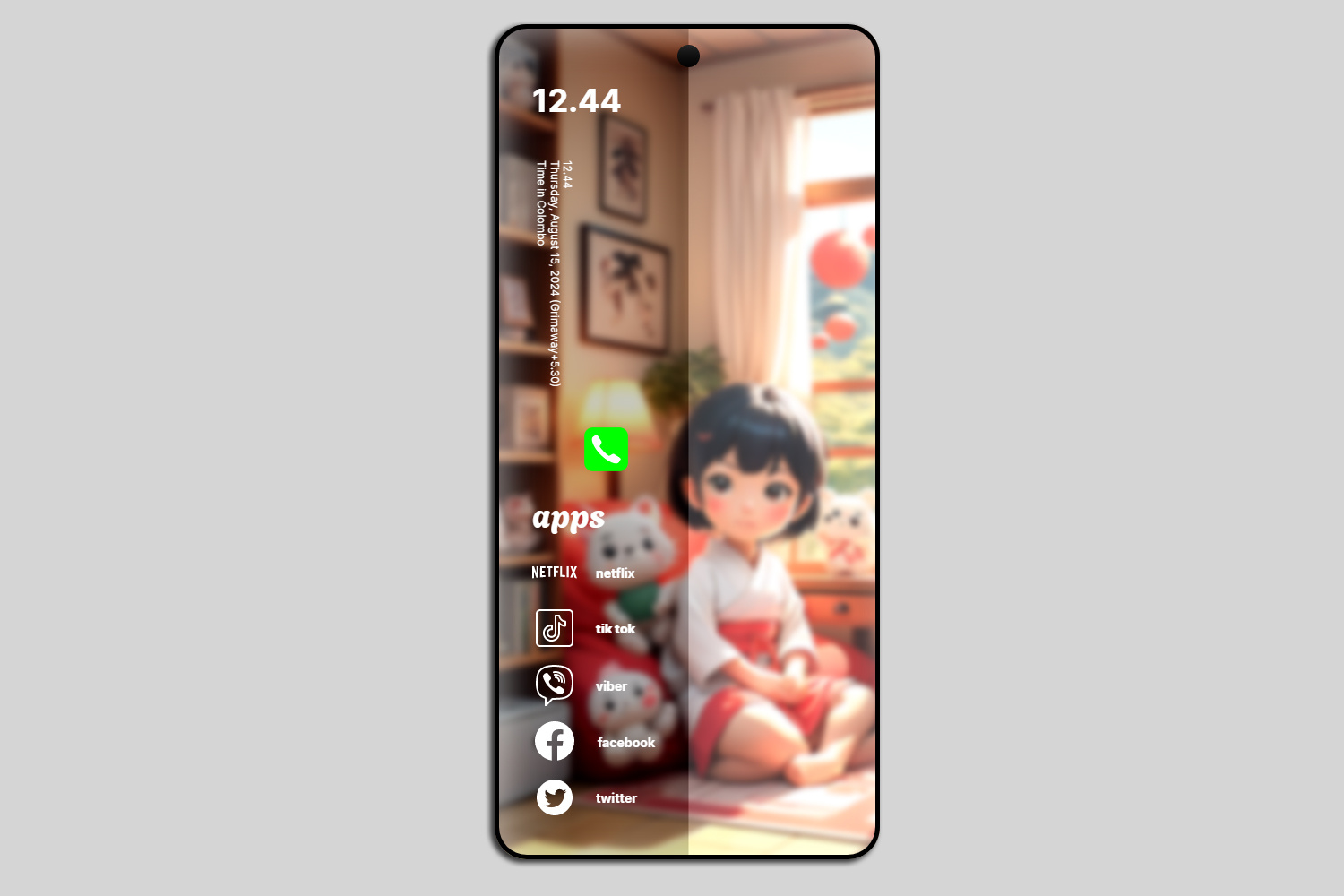 Nature-Inspired UI / Anime-Themed UI by navodya buddhika on Dribbble