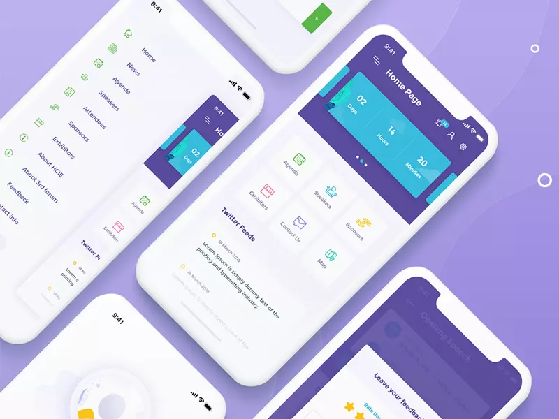 Mobile App Ui/Ux by hyrepro on Dribbble