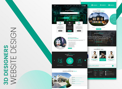 Architecture Web UI designs, themes, templates and downloadable graphic ...