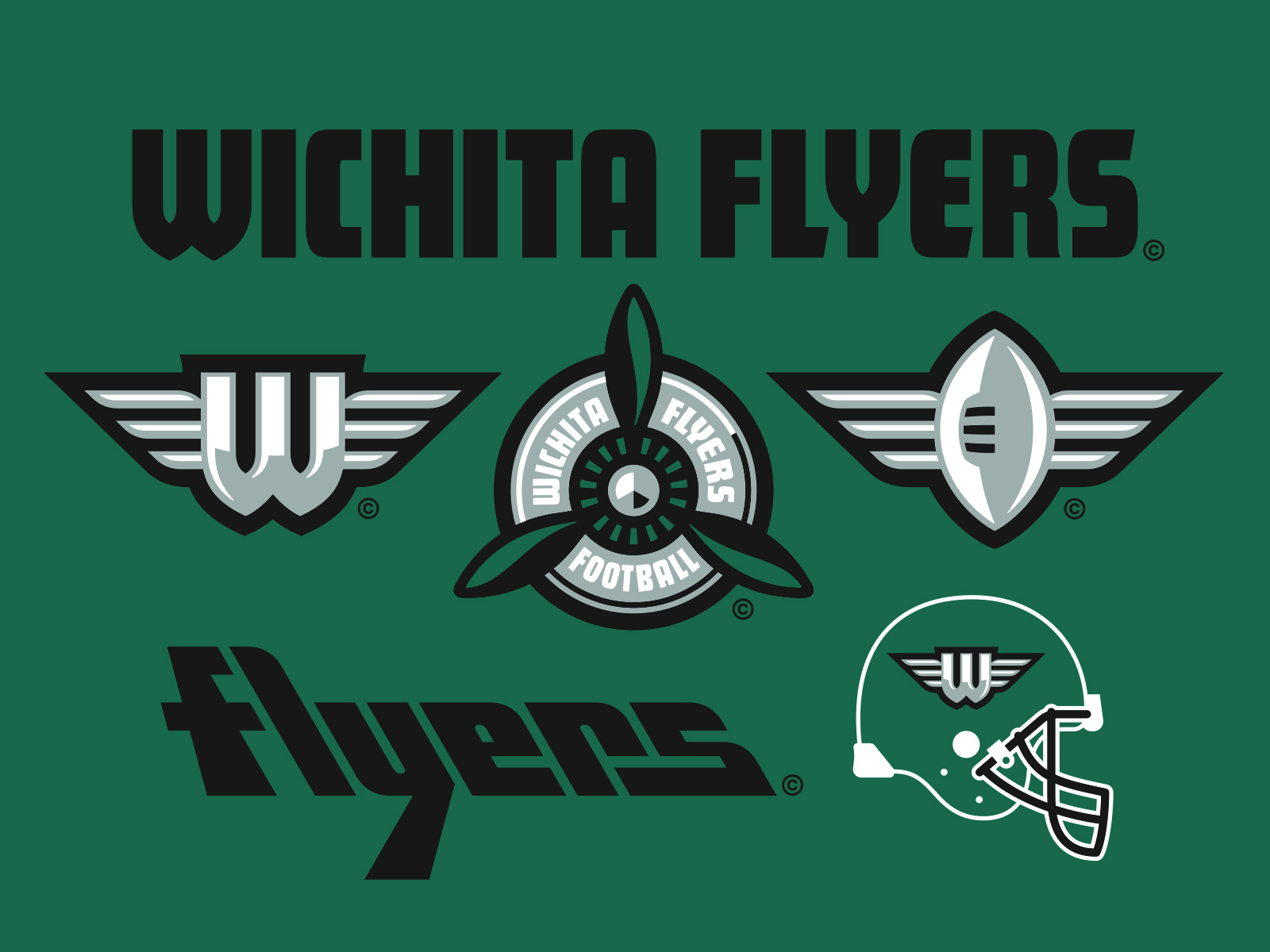 26/32 – Wichita Flyers by Zilligen Design Studio on Dribbble