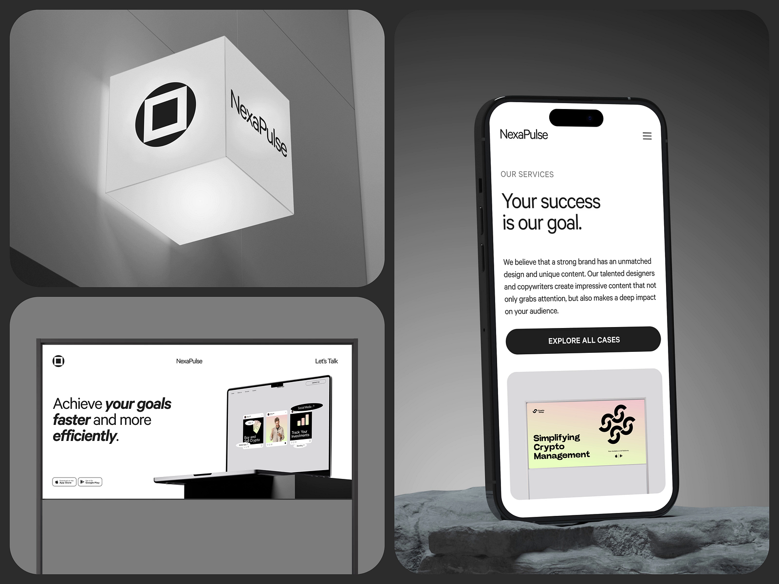 NexaPulse branding by Taras Migulko for Emote on Dribbble