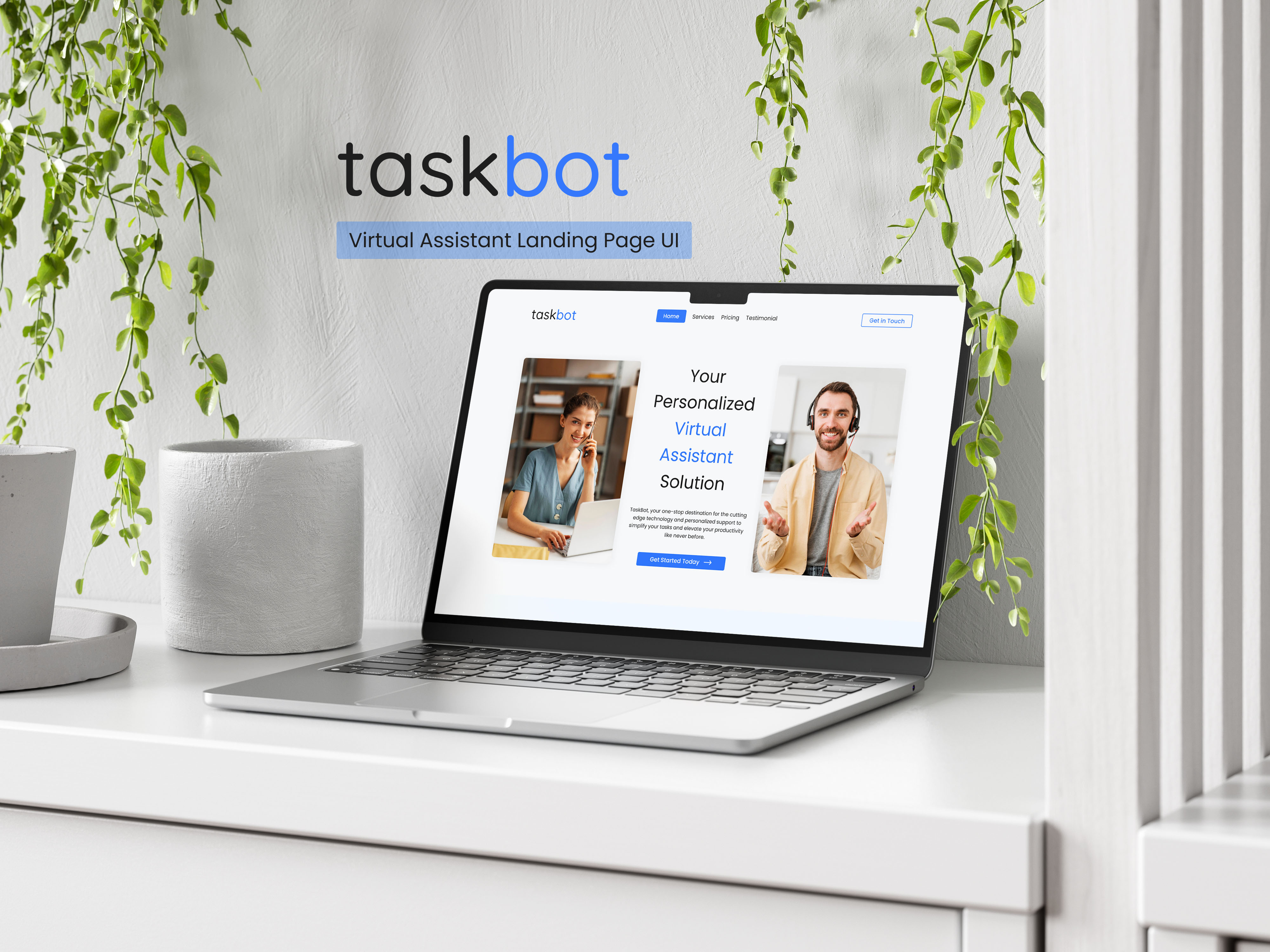 Virtual Assistant App designs, themes, templates and downloadable ...