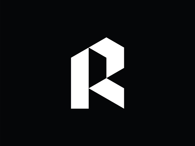 Minimalist & Geometric R Logo Design by Swapnil Sarker on Dribbble