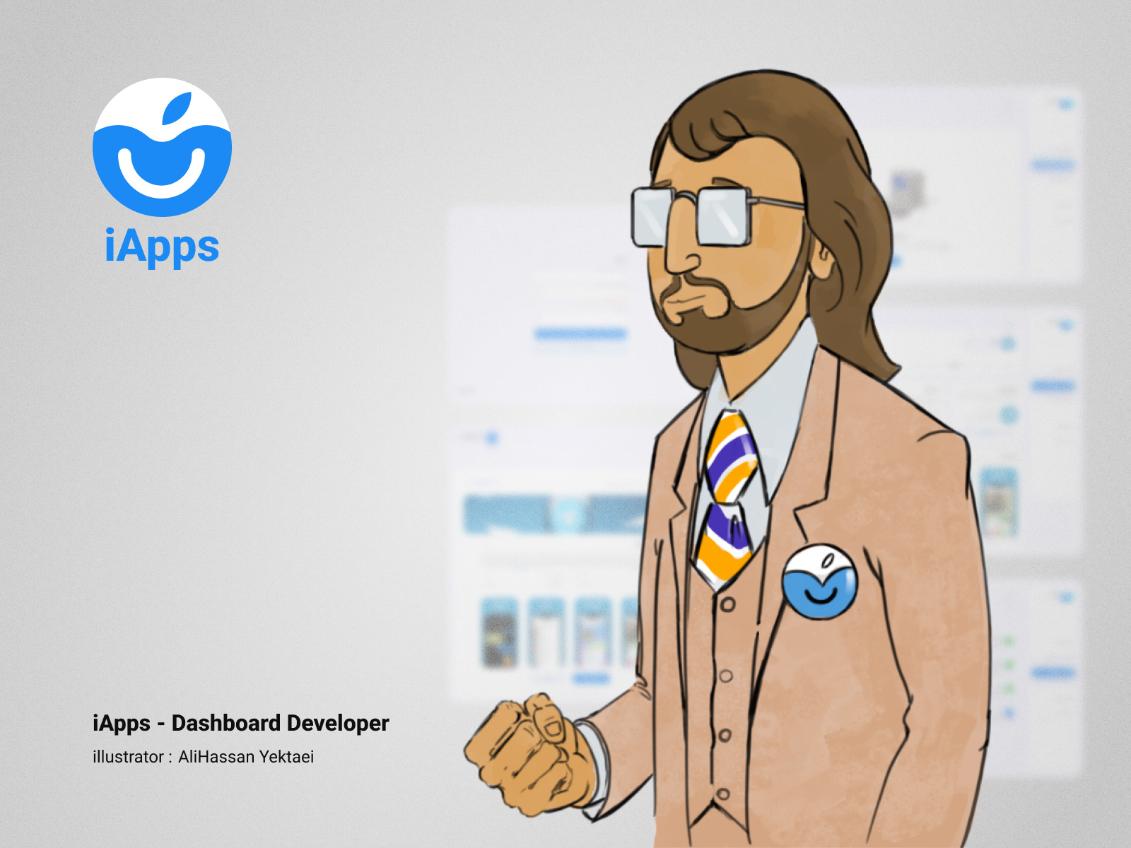 iApps Dashboard Developer by AmirFadaee | امیر فدایی on Dribbble