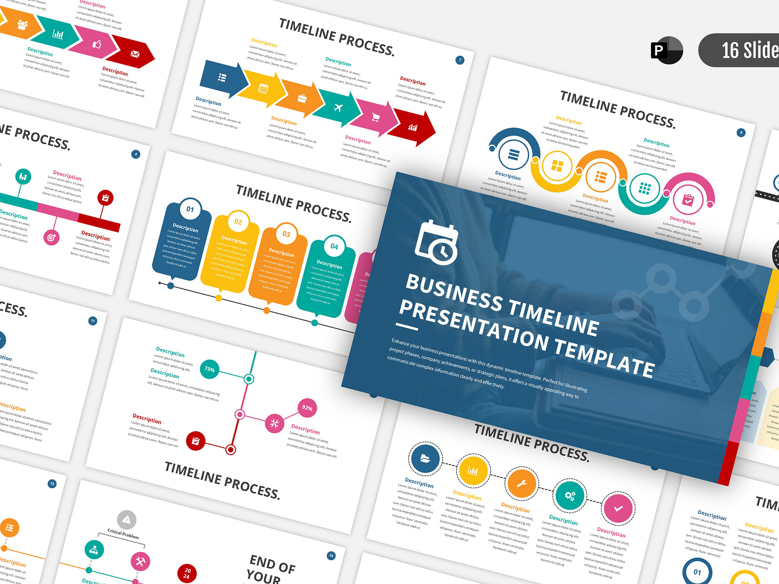 Timeline PowerPoint Design by Aslan Aziz on Dribbble