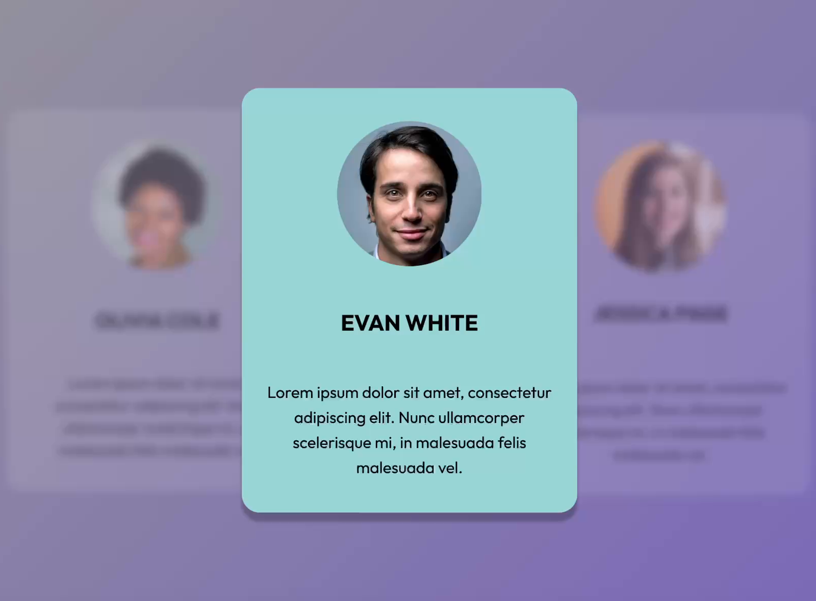 Testimonials Slider - Minimal & Elegant UI Design by Khairul Bashar on ...