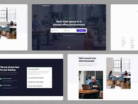 UI UX Portfolio designs, themes, templates and downloadable graphic ...