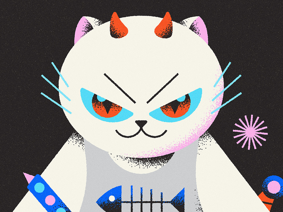kitty blade 🔪 by Ray Dak Lam on Dribbble