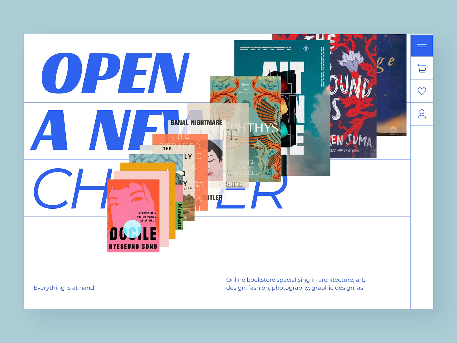 Bookstore Website: animation by Ronas IT | UI/UX Team on Dribbble