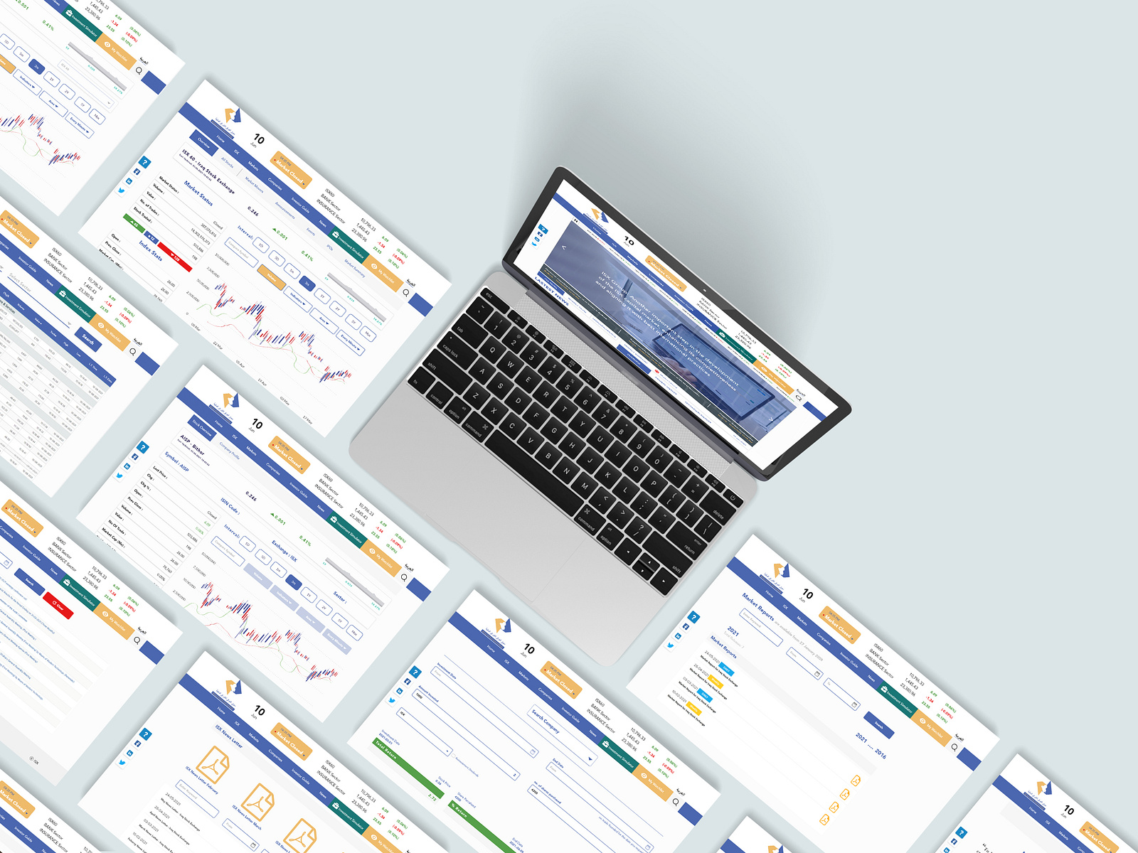 ISX Web Design by Bilal khalid on Dribbble